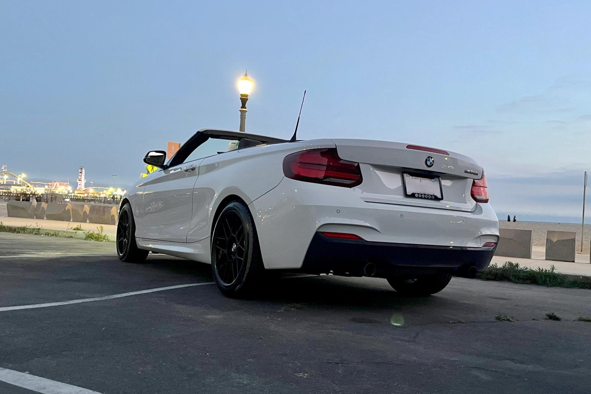BMW F23 Convertible 2 Series with 18" ARC-8 Wheels in Satin Black