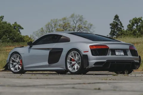 Audi Gen 2 R8 with 19"/20" VS-5RS Wheels in Brushed Clear