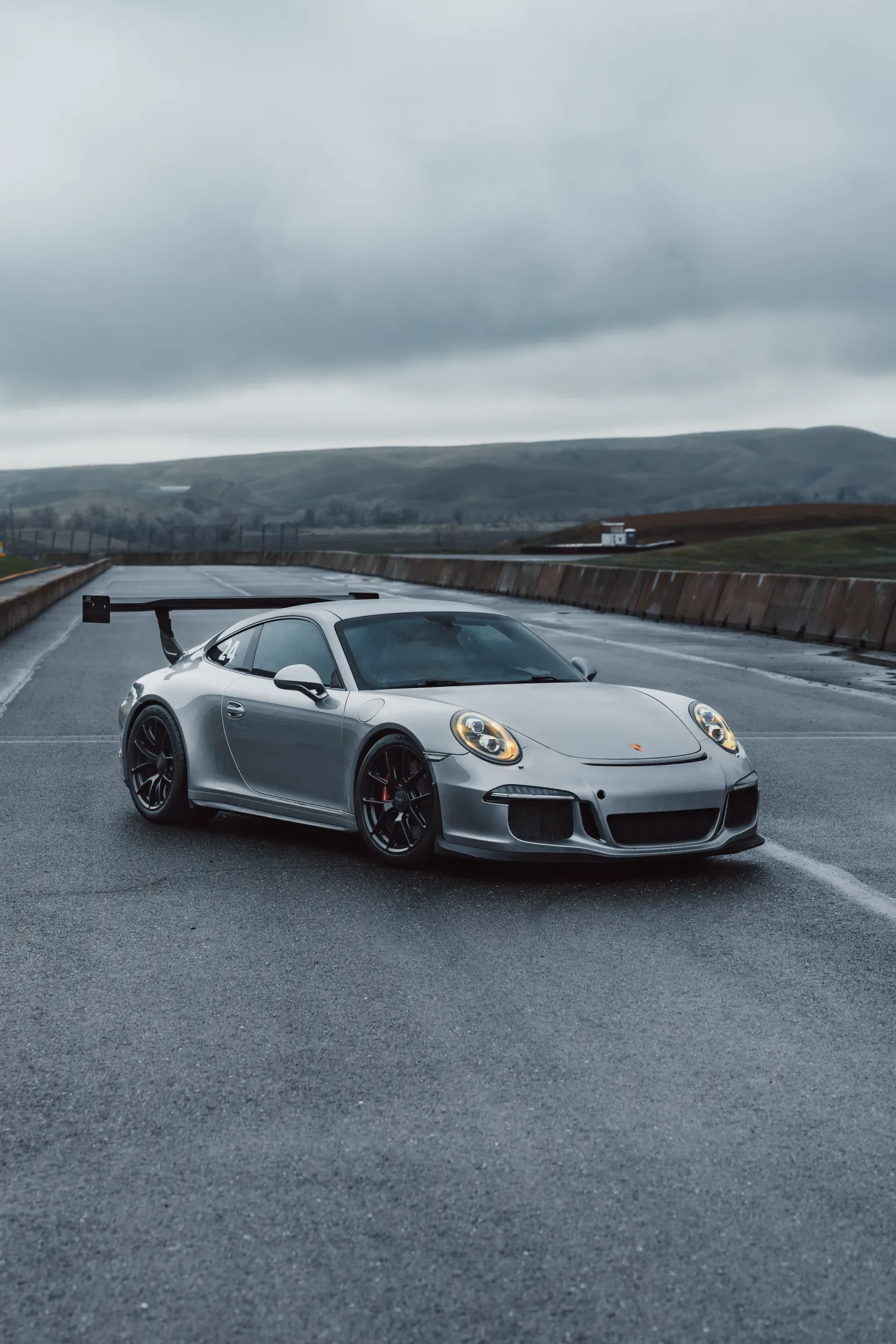 Porsche 911 991.1 GT3 with 19" VS-5RE Wheels in Satin Black