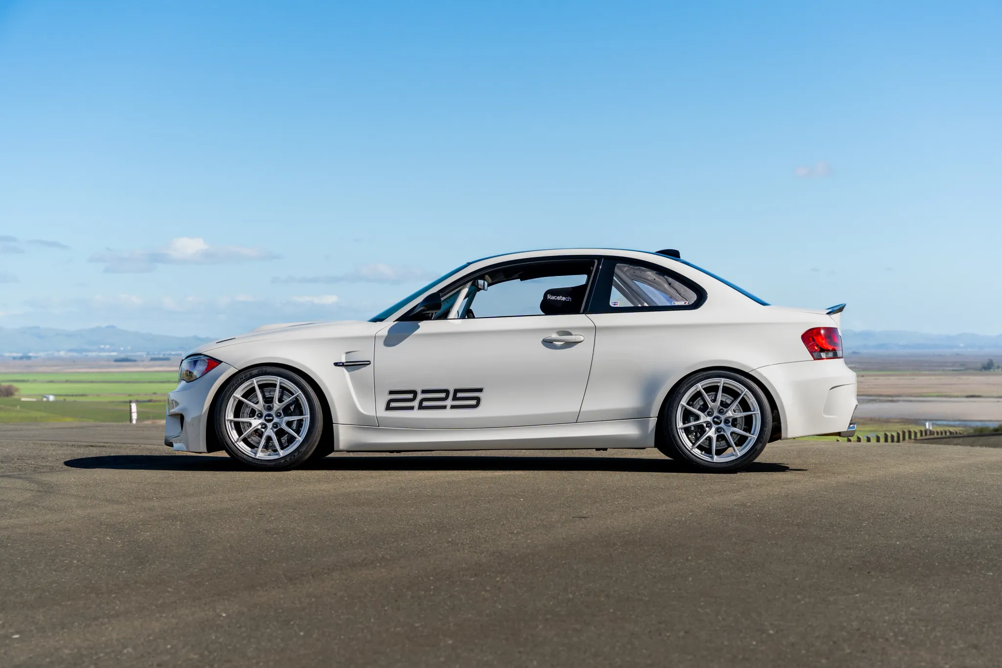 BMW E82 1M with 18" VS-5 Wheels in Race Silver
