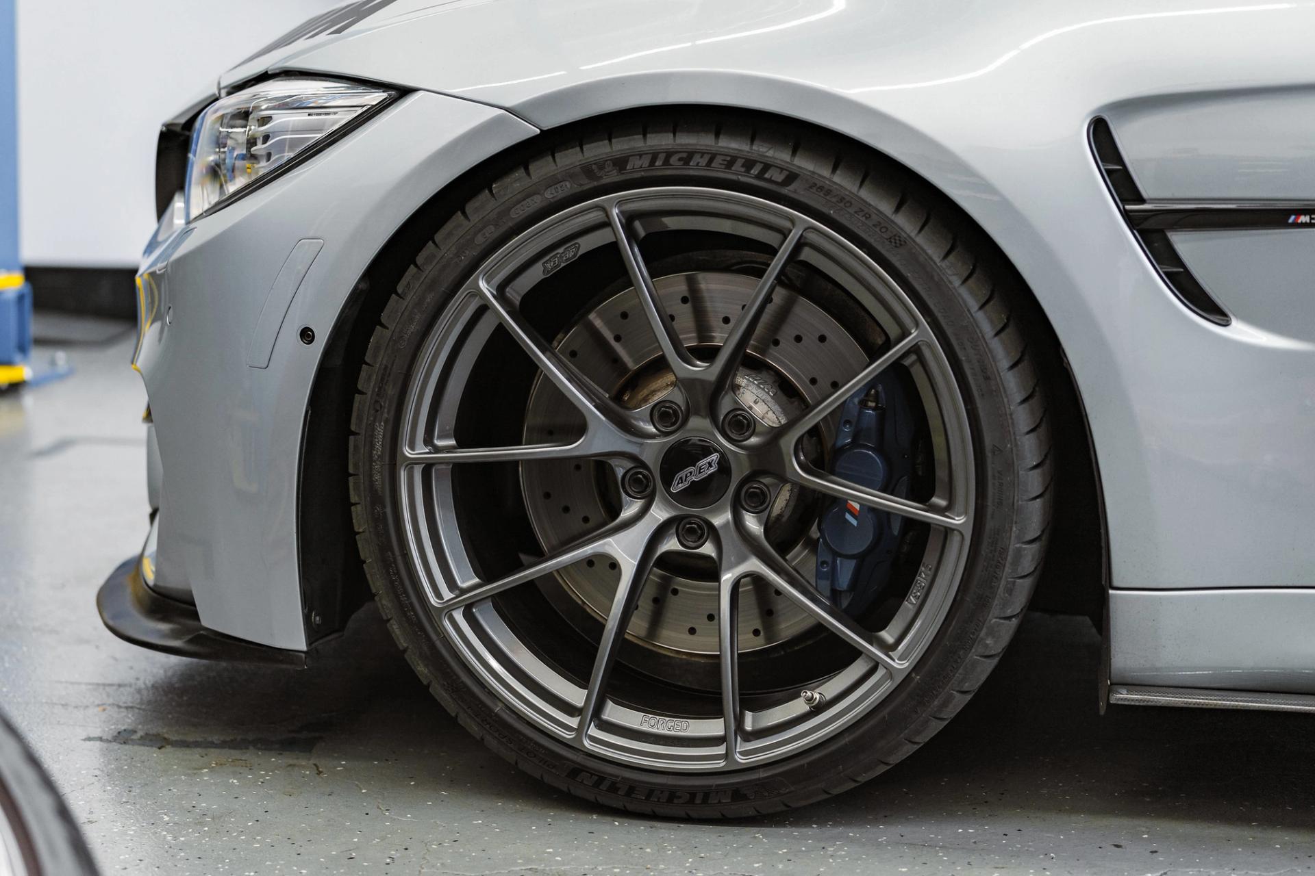 BMW F80 M3 with 20" VS-5RS Wheels in Anthracite