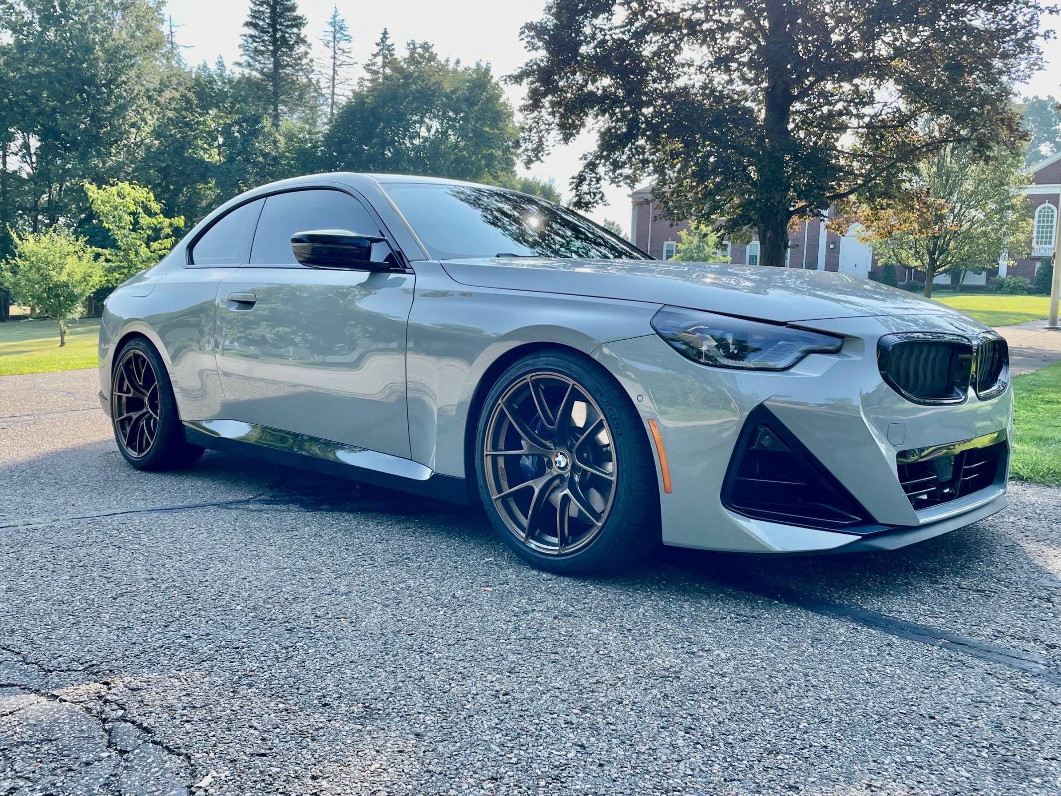 BMW G42 2 Series with 19" VS-5RS Wheels in Satin Bronze