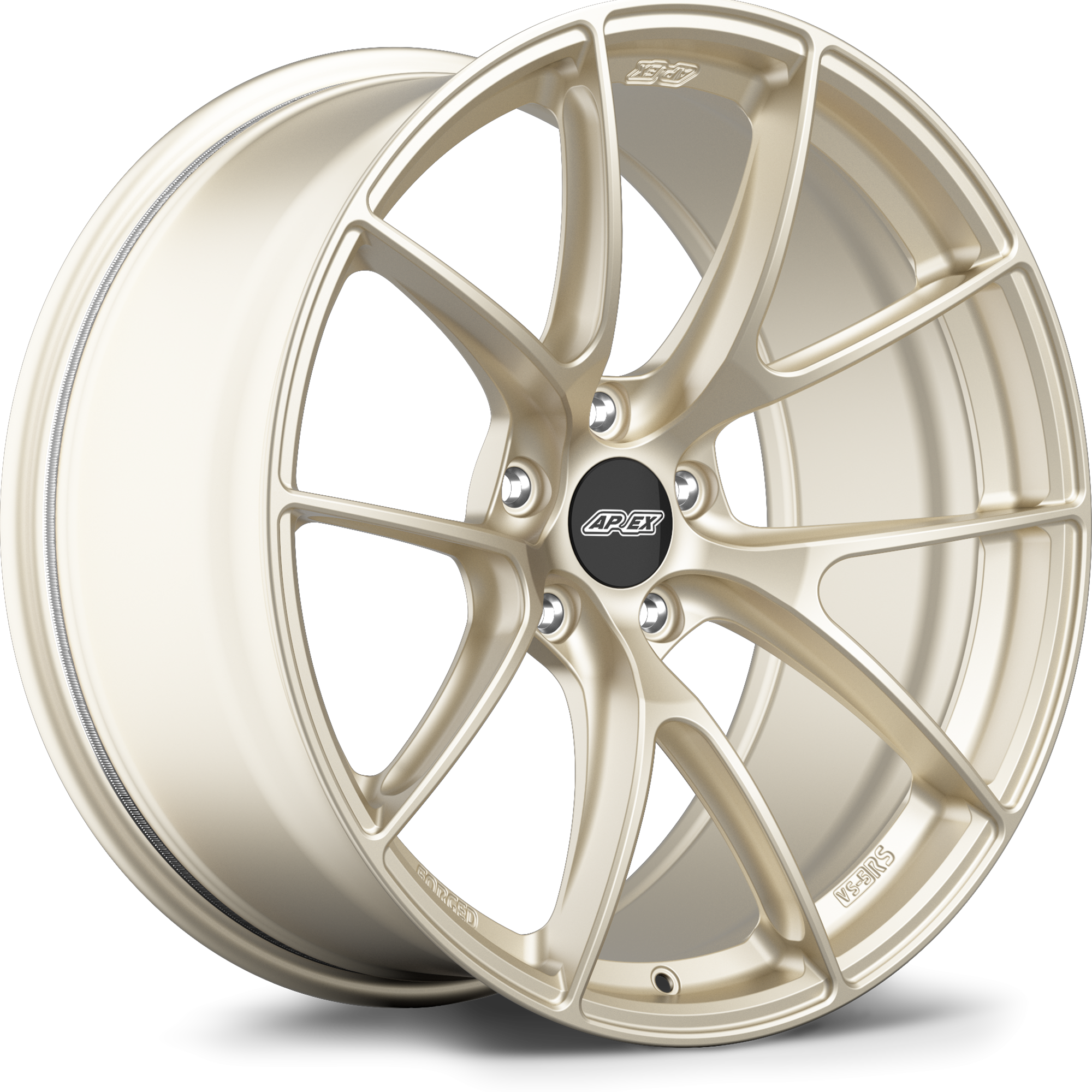 BMW F10 M5 with 20" VS-5RS Wheels in Motorsport Gold