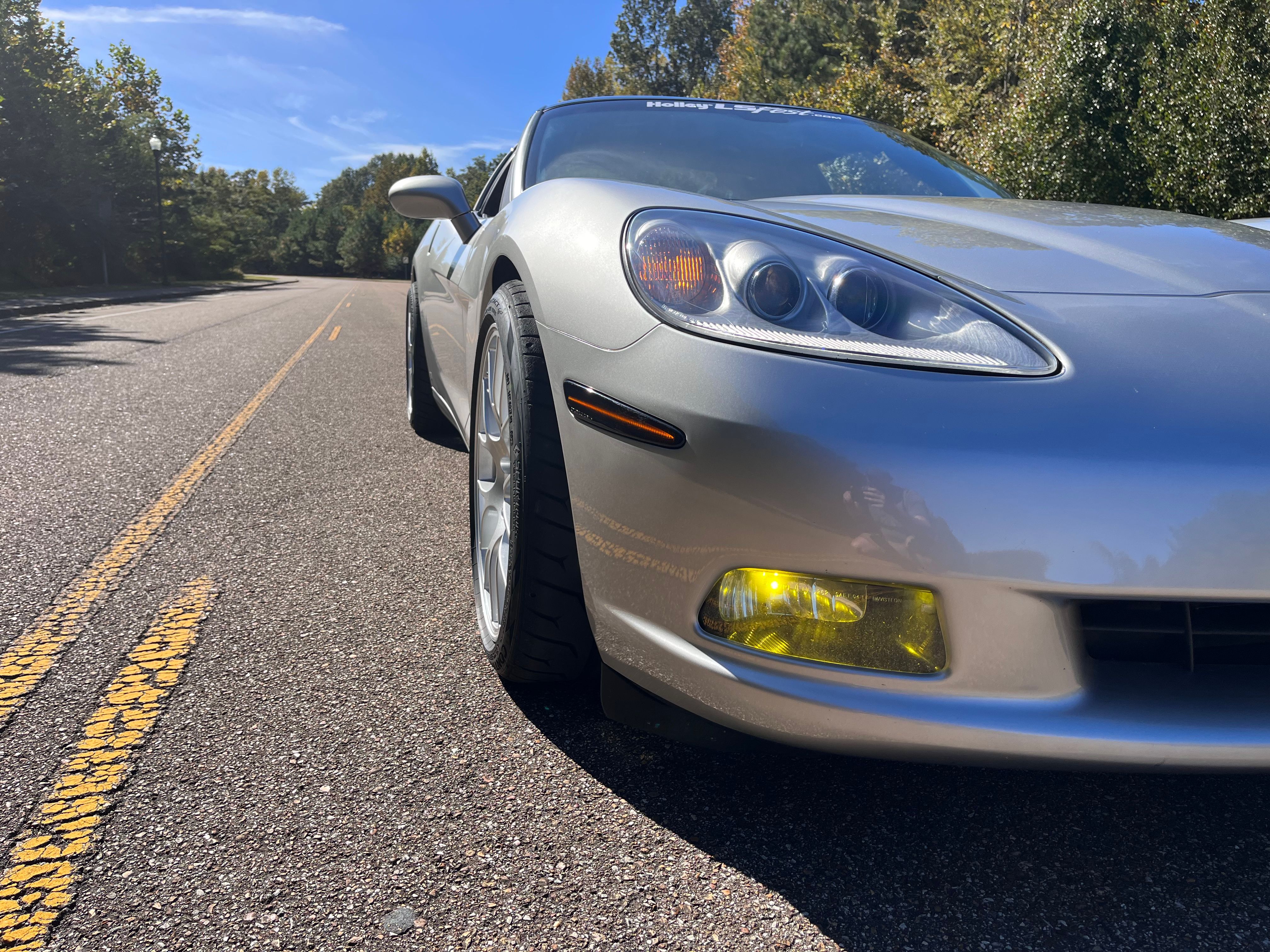 Chevrolet C6 Corvette Base/Z51 with 18" EC-7 Wheels in Race Silver