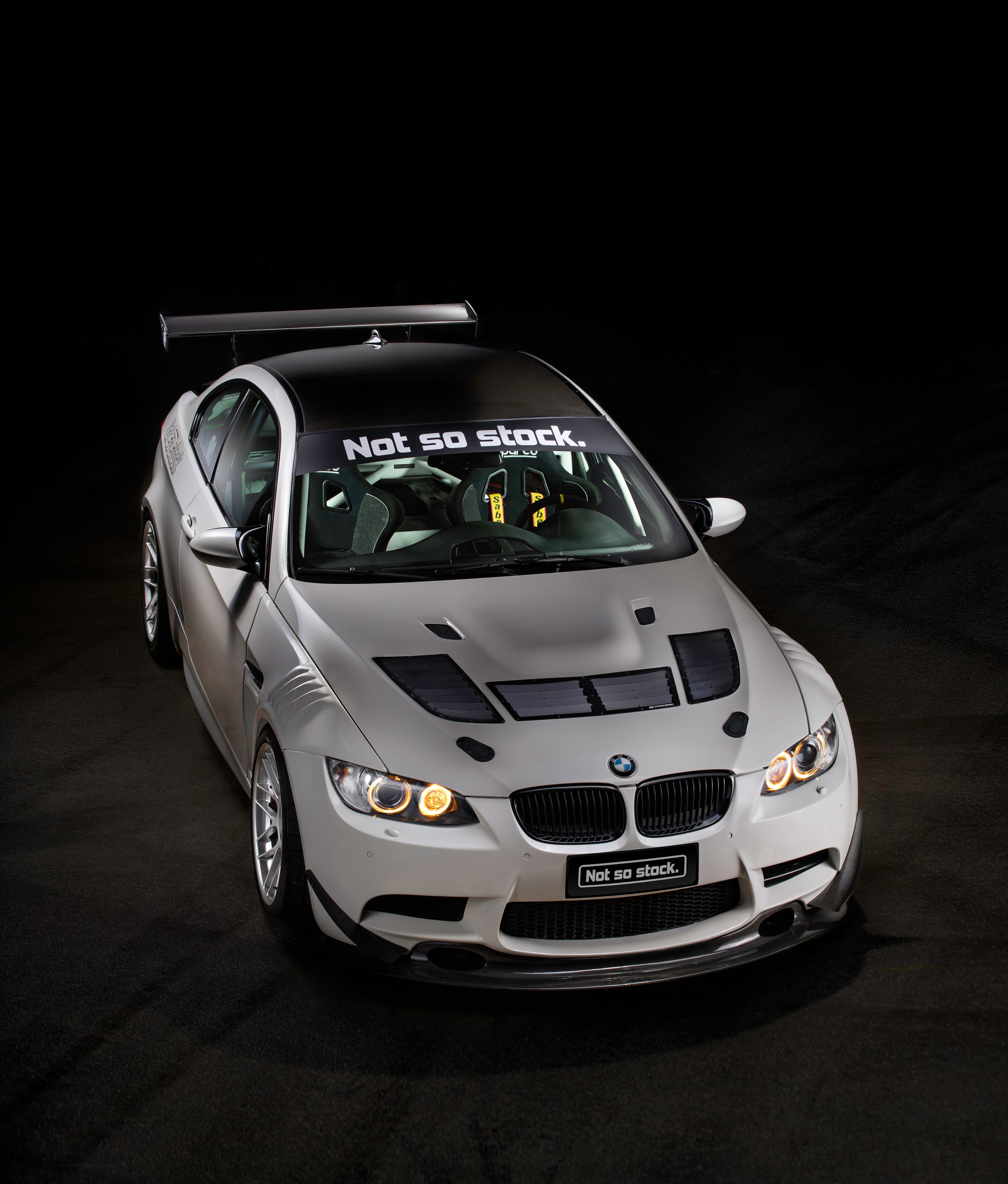 BMW E92 Coupe M3 with 18" ARC-8 in Hyper Silver on BMW E90 E92 E93 ...