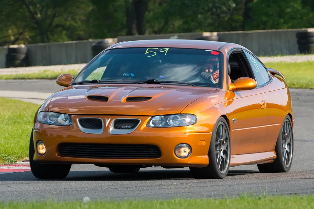 Cody's Pontiac GTO Track Car with APEX Wheels