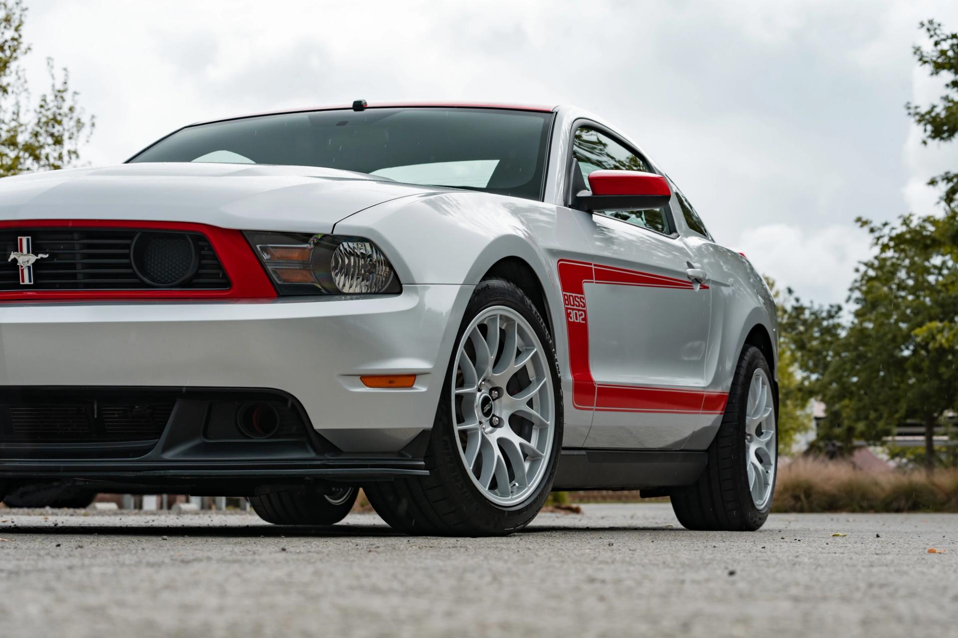 Ford S197 Mustang Boss 302 with 18" EC-7 in Race Silver on Ford S197 ...