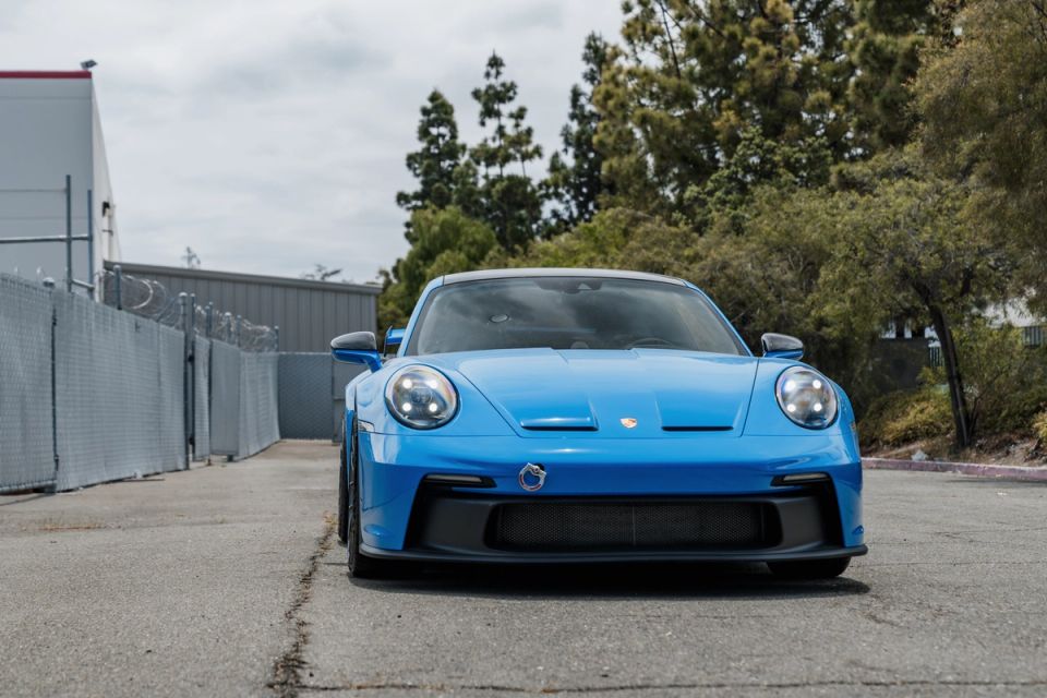 Porsche 911 992.1 GT3 with 19" EC-7RS Wheels in Anthracite