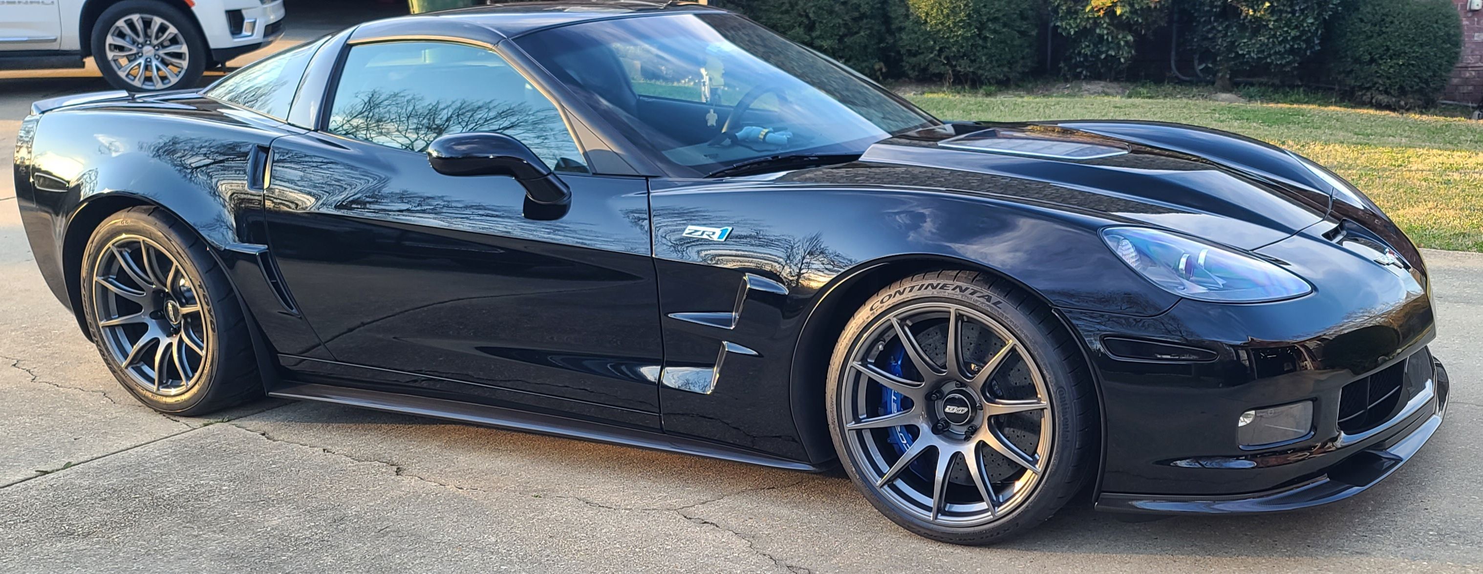 Chevrolet C6 Corvette ZR-1 with 19"/18" SM-10 in Anthracite on ...