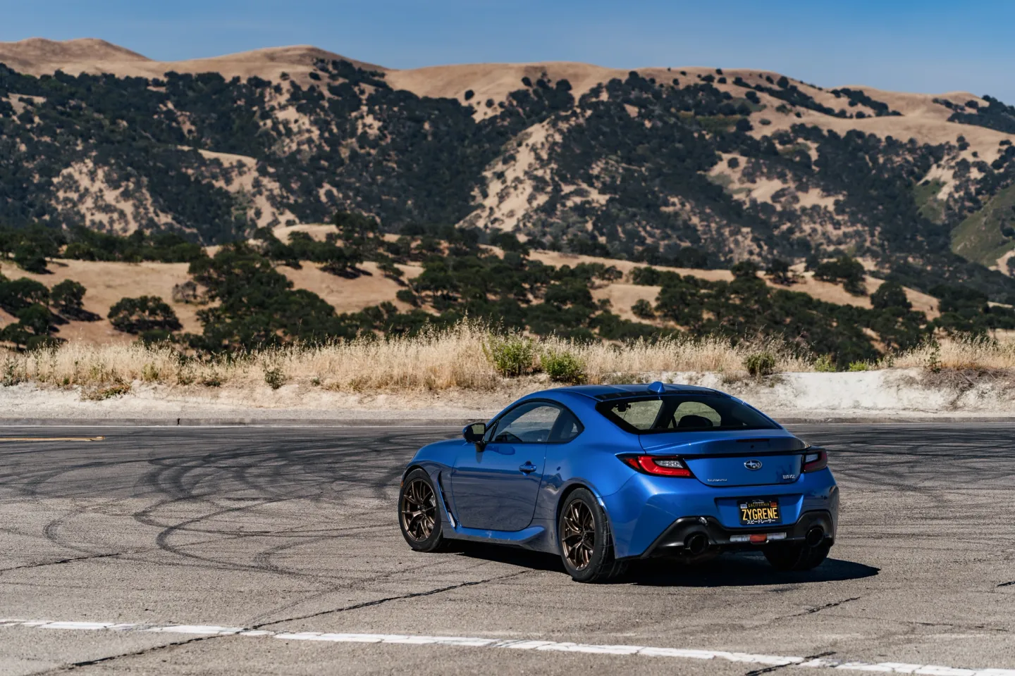 Subaru ZD8 / Gen 2 BRZ with 17" VS-5RS Wheels in Satin Bronze