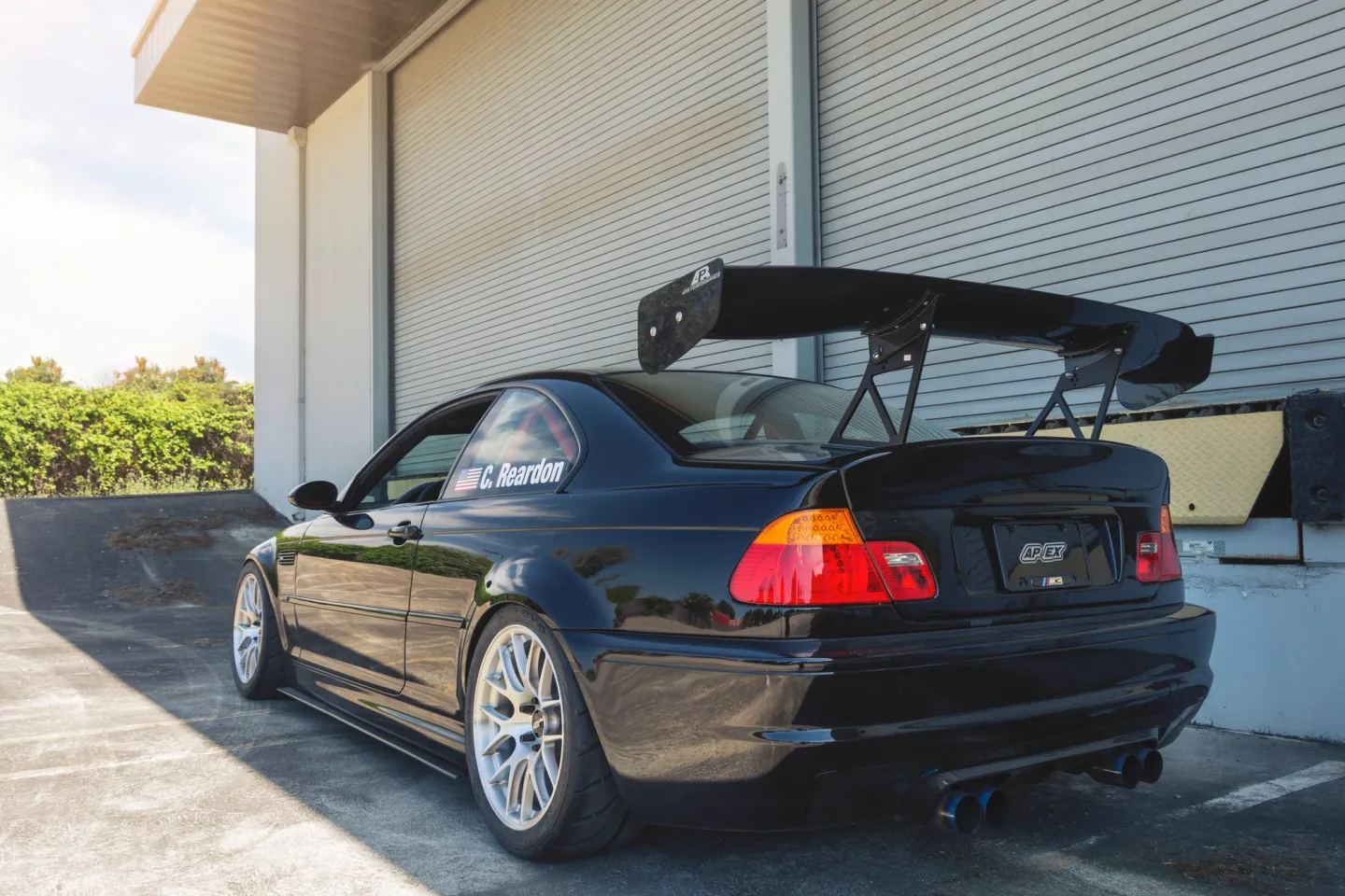BMW E46 M3 Track Car With EC-7R Forged Wheels
