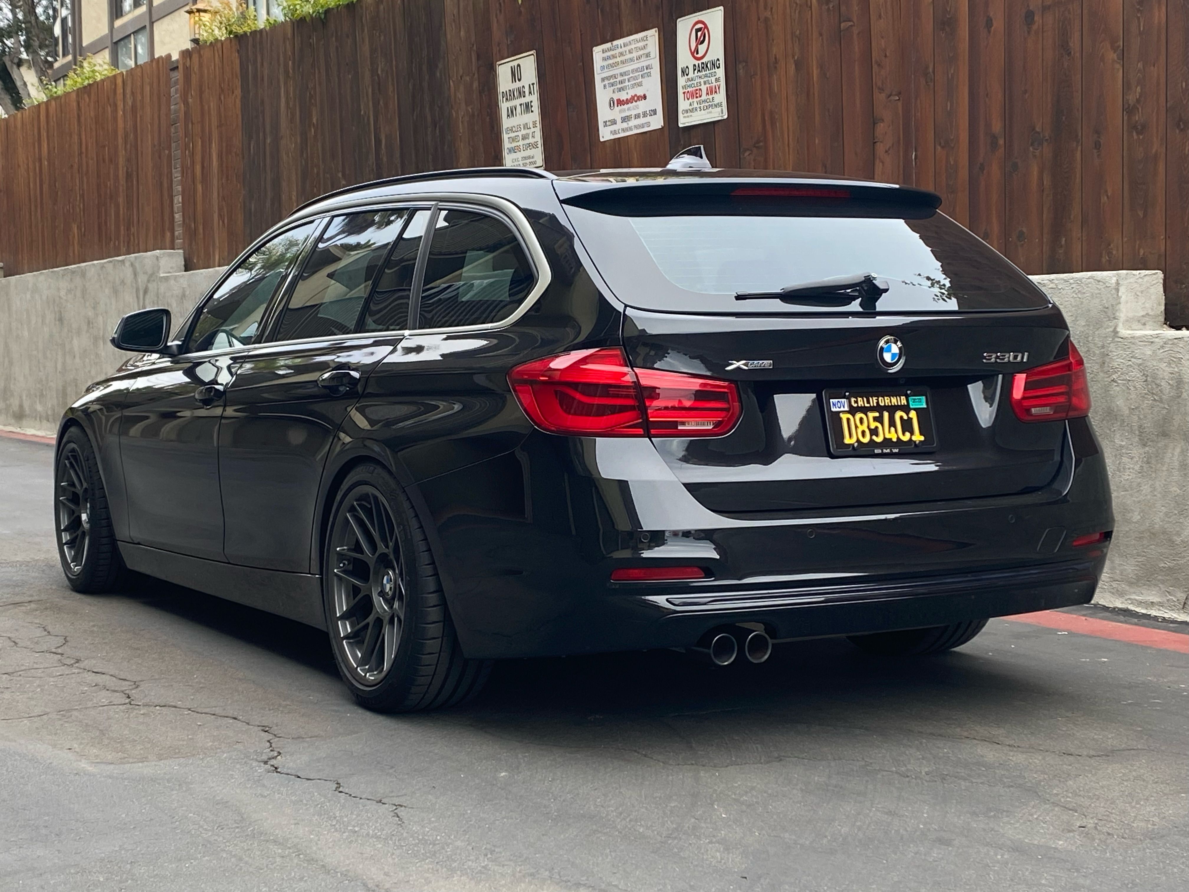 BMW F31 Wagon 3 Series with 18" ARC-8 in Anthracite on BMW F30 F31 F34 ...