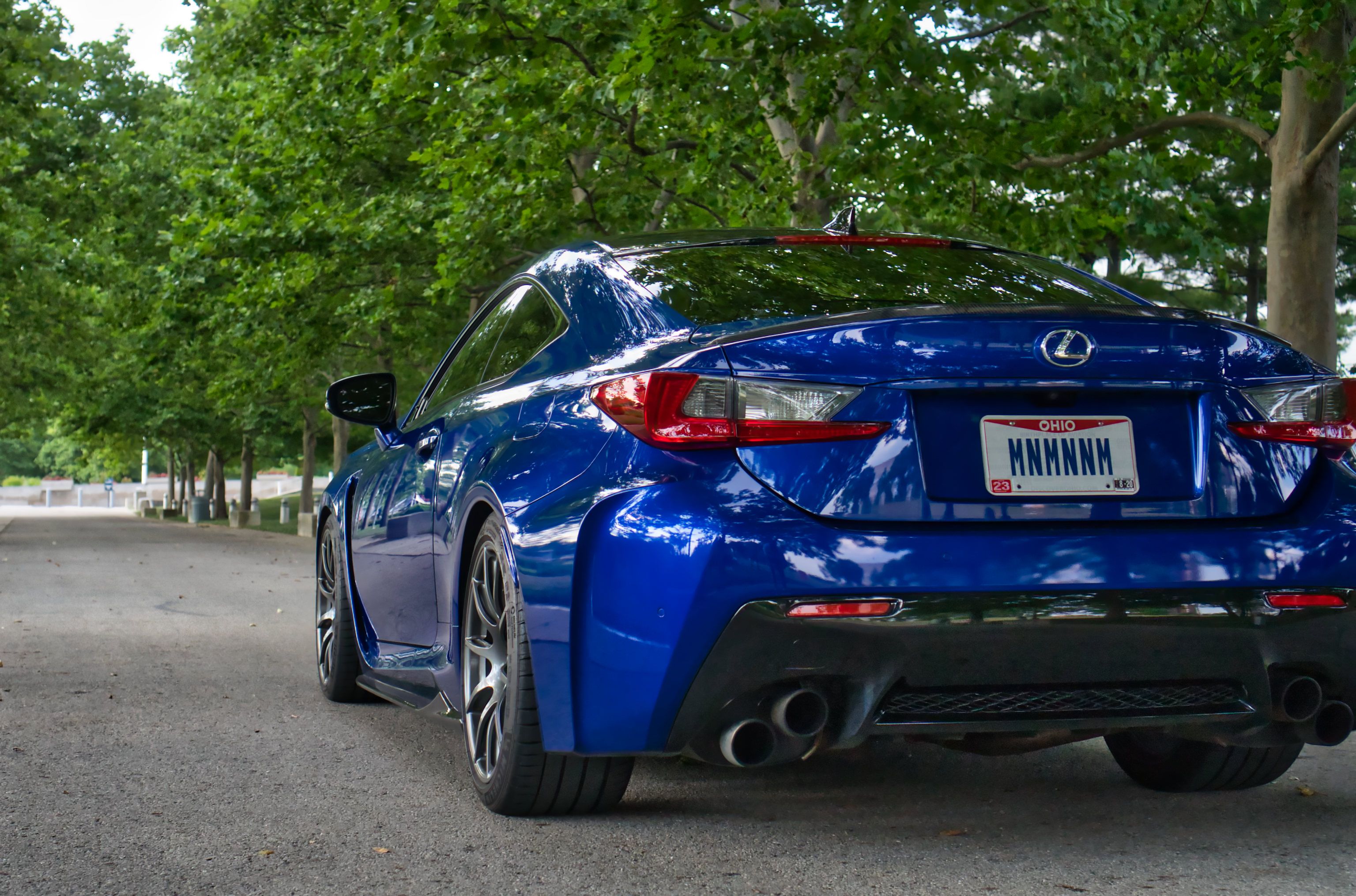 Lexus USC10 RC-F with 19" SM-10 in Anthracite on Lexus USC10 RC-F ...