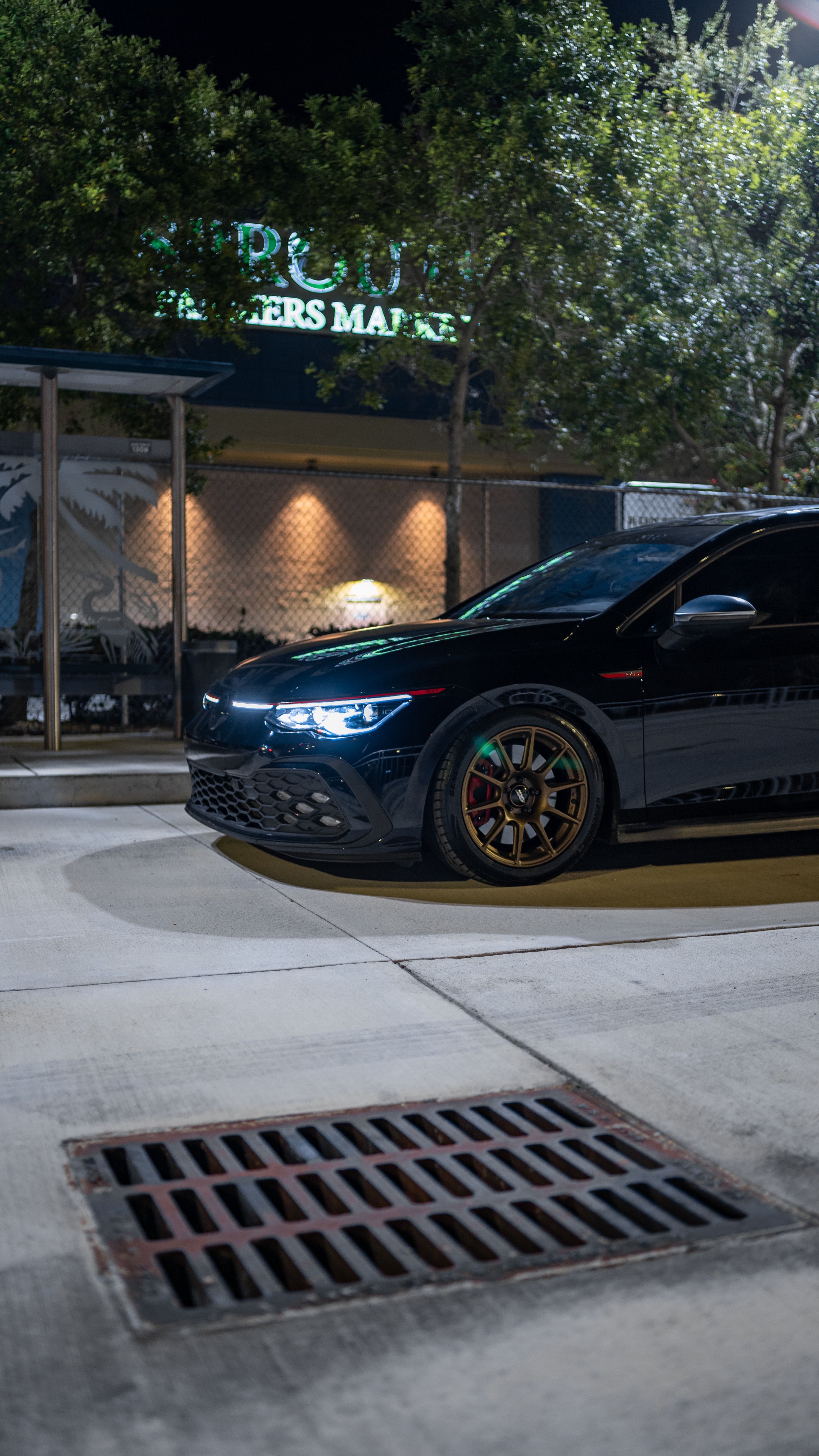 VW MK8 GTI with 17" SM-10 in Satin Bronze on VW MK8 - Apex Album
