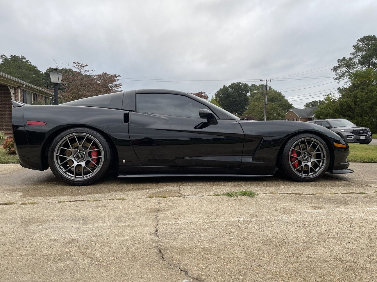 Chevrolet C6 Corvette Base/Z51 with 18"/19" EC-7 Wheels in Anthracite