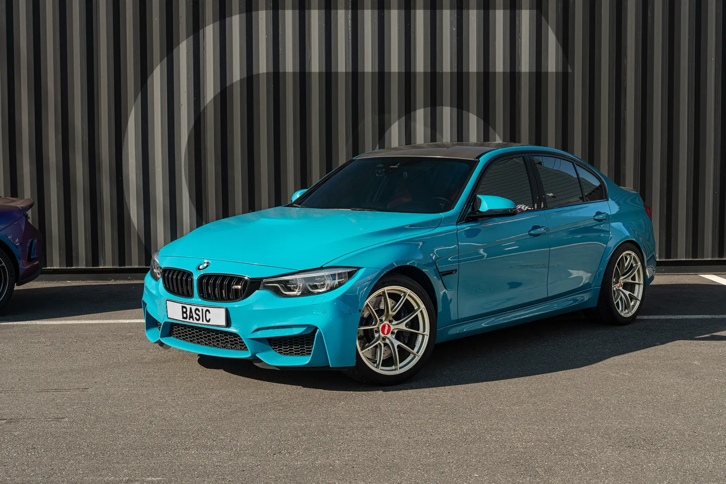 BMW F80 M3 with 19" VS-5RS Wheels in Motorsport Gold