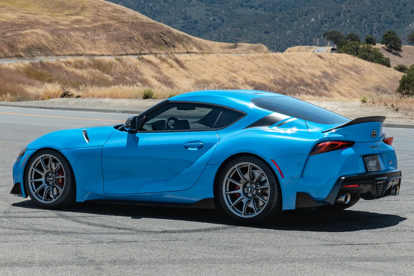 Toyota GR Supra with 19" SM-10 Wheels in Anthracite