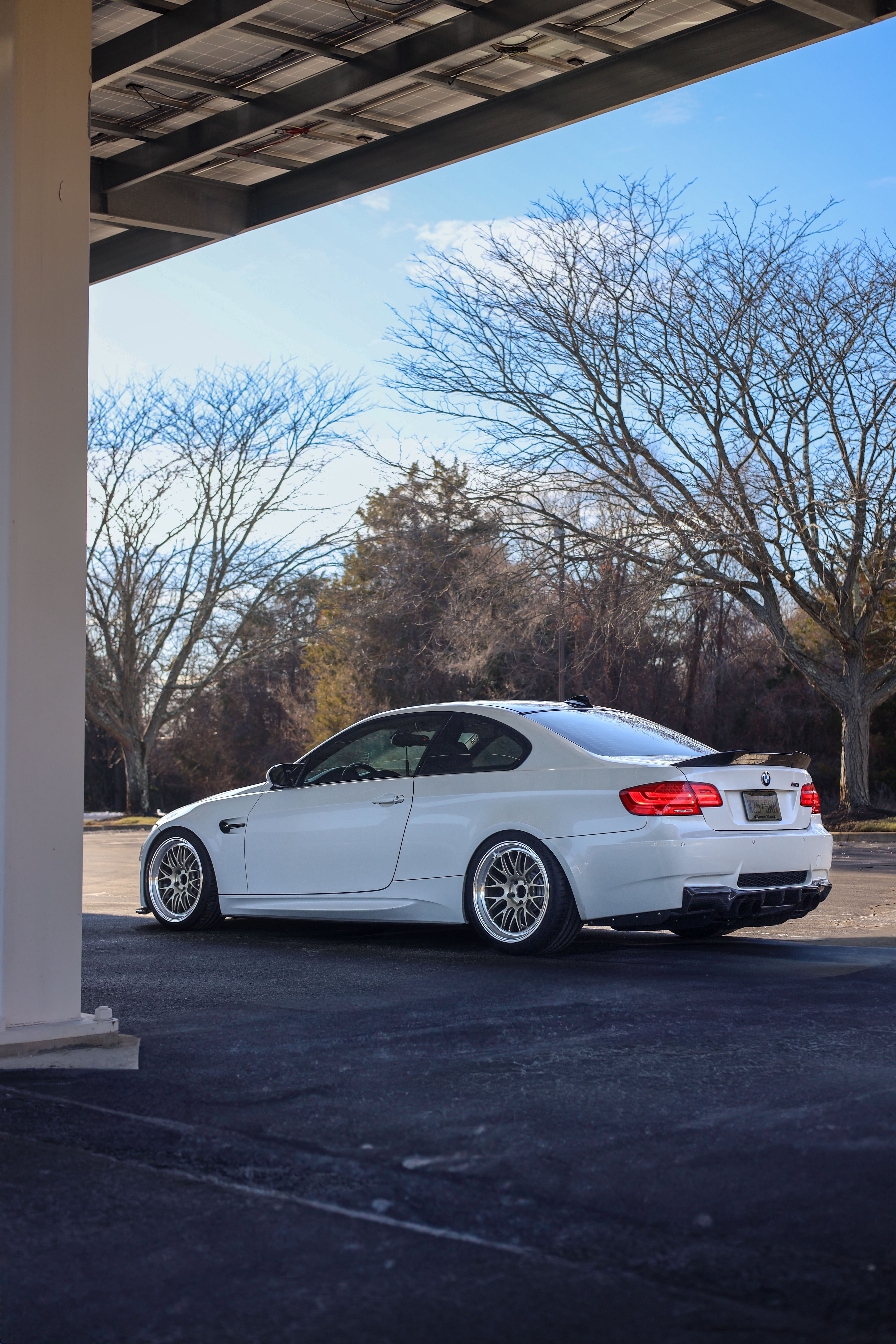 BMW E92 Coupe M3 with 19" ML-10RT Wheels in Machined Lip Gloss ...