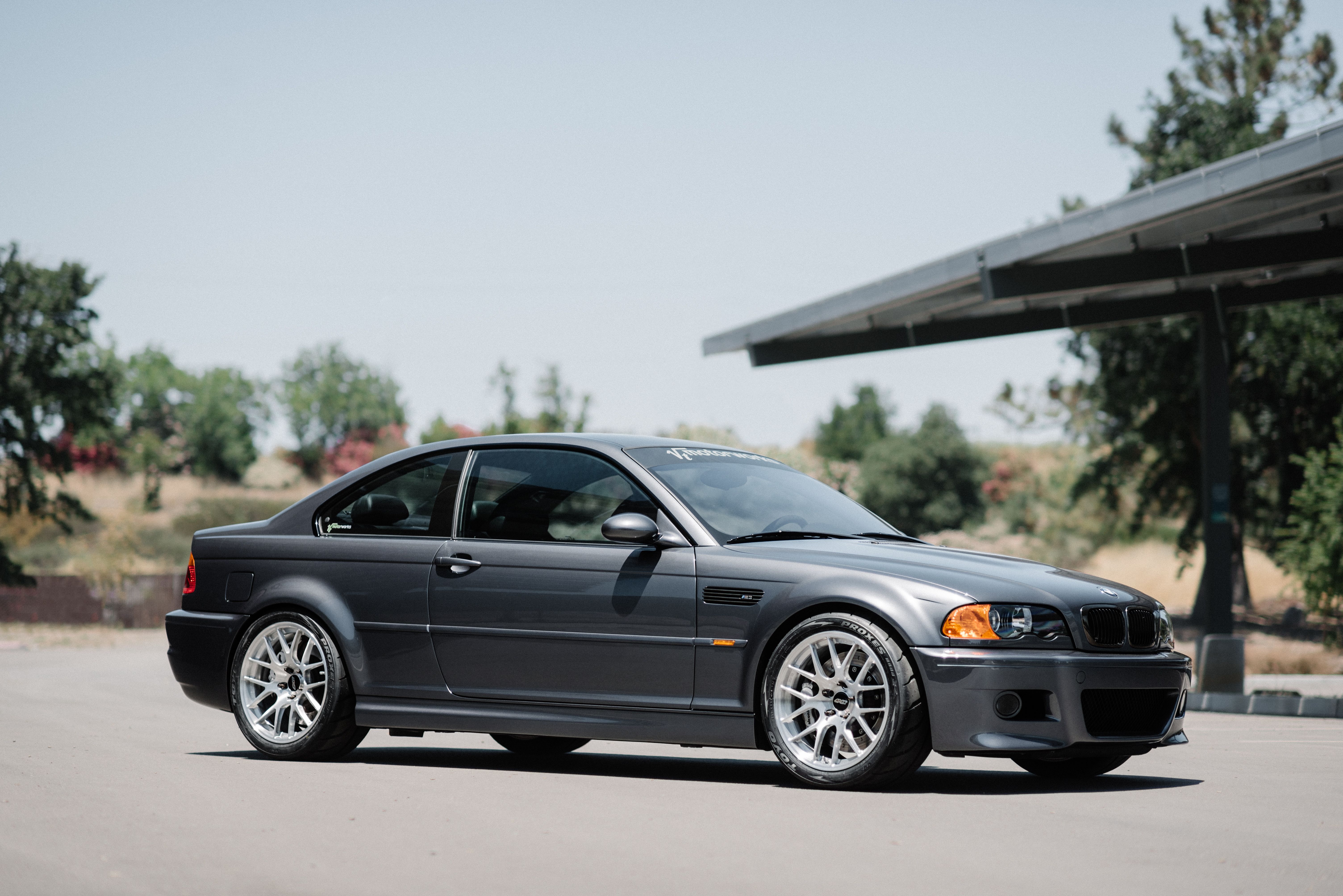 BMW E46 M3 With EC-7R Forged Wheels