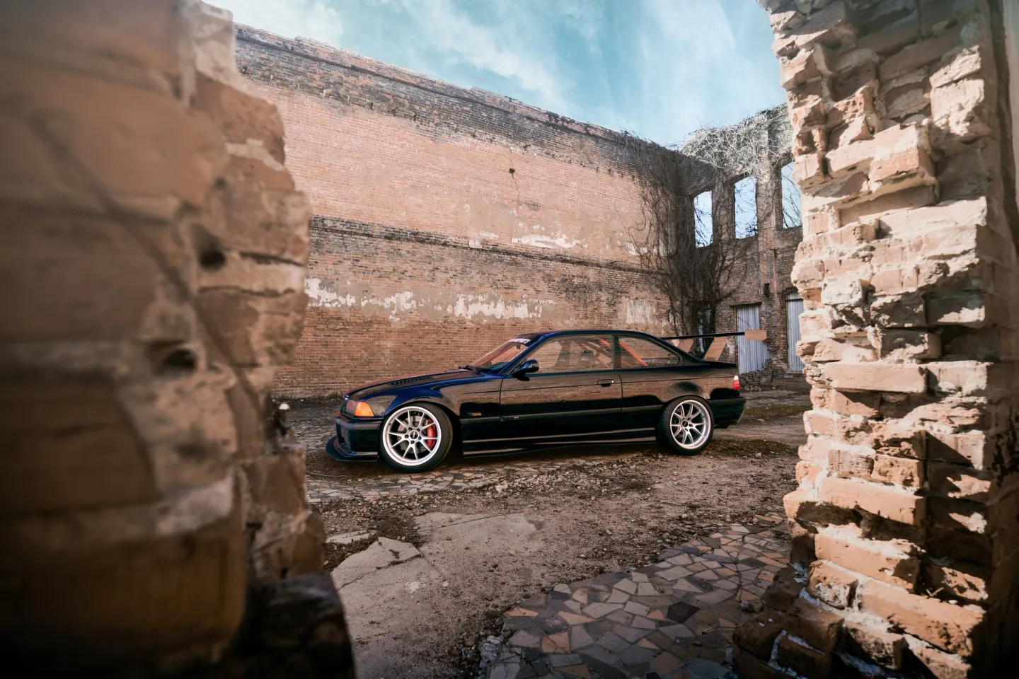 Mkah Motorsports E36 M3 With Wide FL-5 Wheels