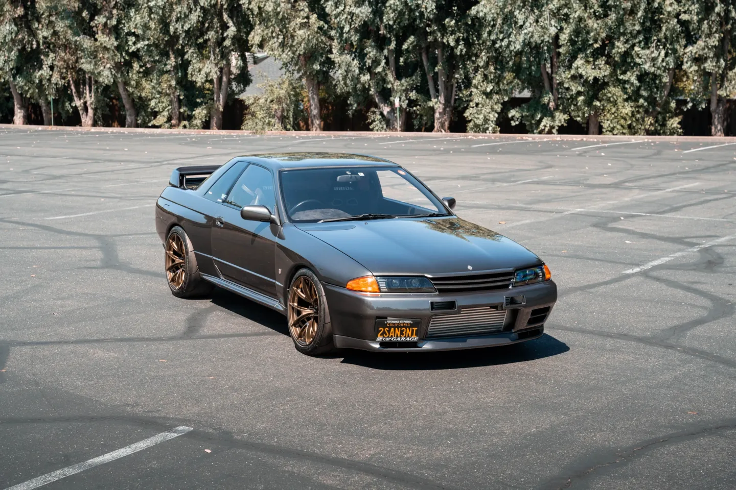 Nissan R32 GT-R with 18" VS-5RS Wheels in Satin Bronze