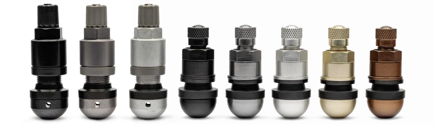 Apex Low Profile Metal Valve Stems (Non-TPMS Compatible) – UroTuning