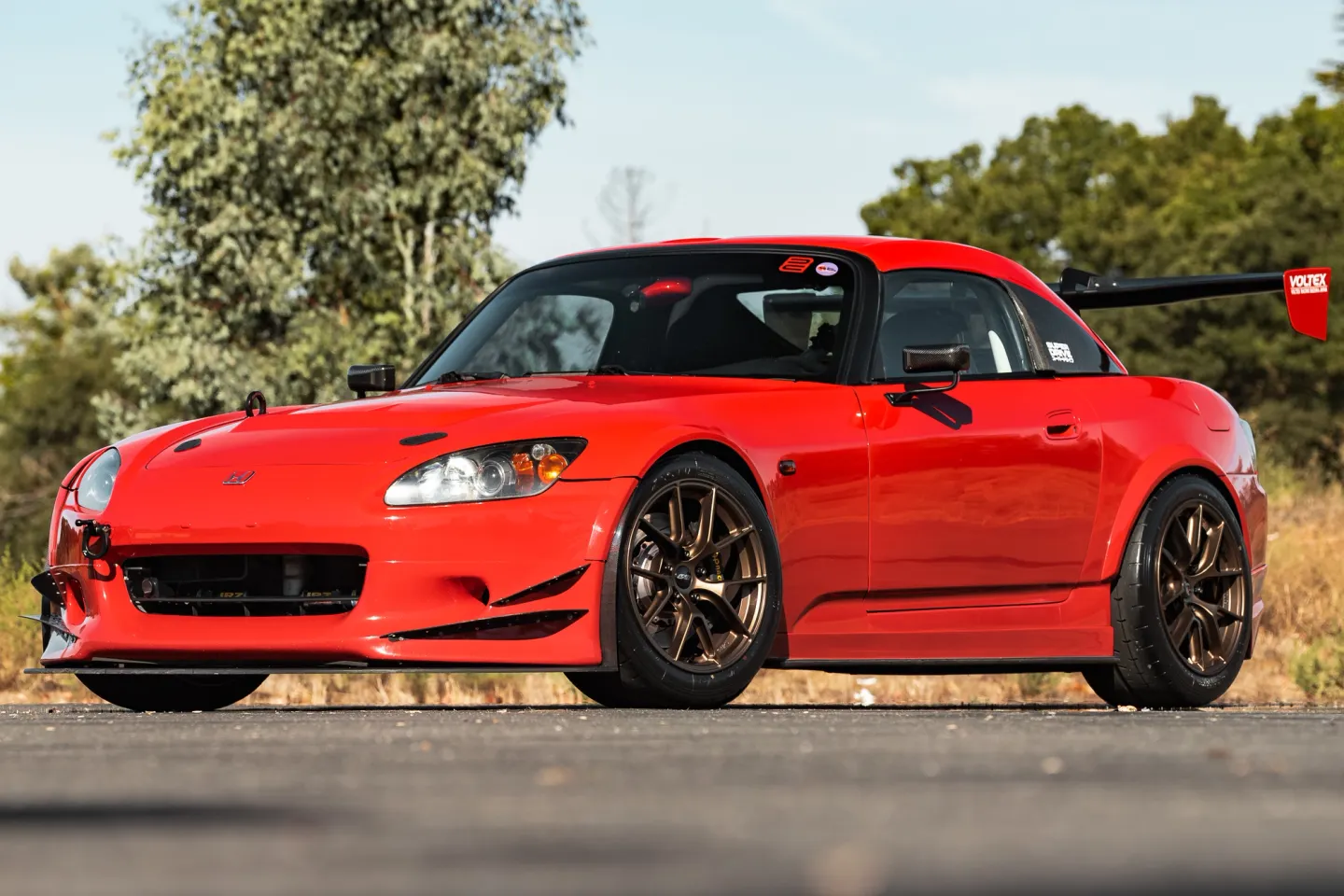 Honda S2000 with 17" VS-5RS Wheels in Satin Bronze
