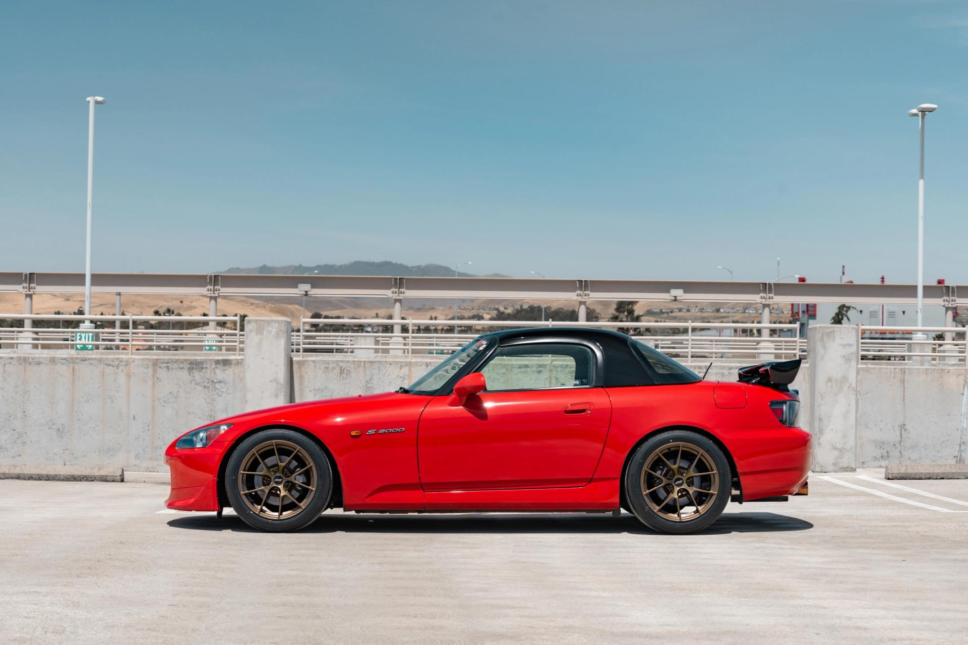 Honda S2000 with 17" VS-5RS Wheels in Satin Bronze
