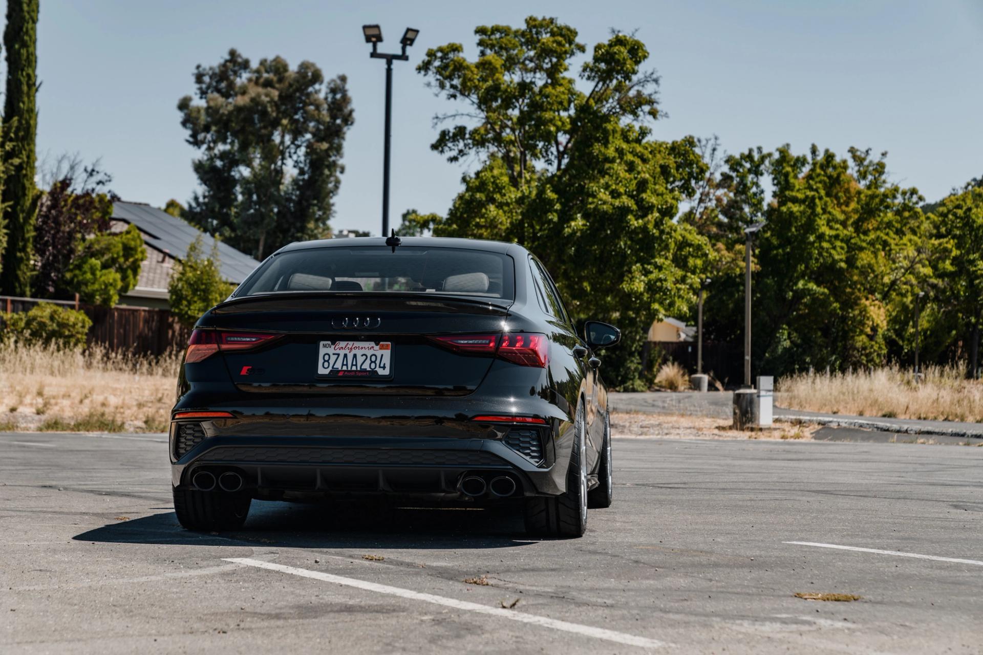 Audi 8Y S3 with 17" VS-5RS Wheels in Brushed Clear