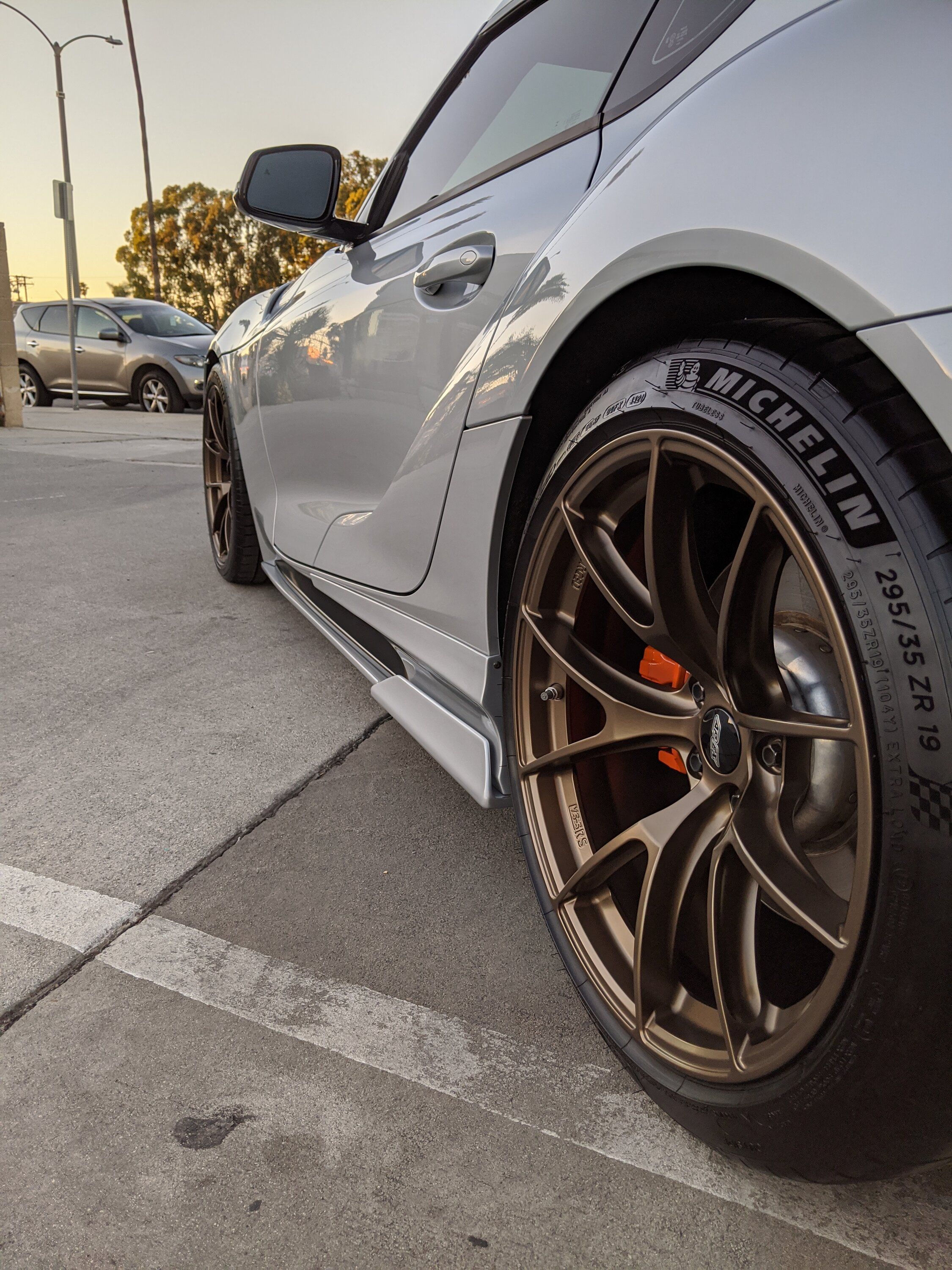 Toyota GR Supra with 19" VS-5RS in Satin Bronze on Toyota GR - Apex Album