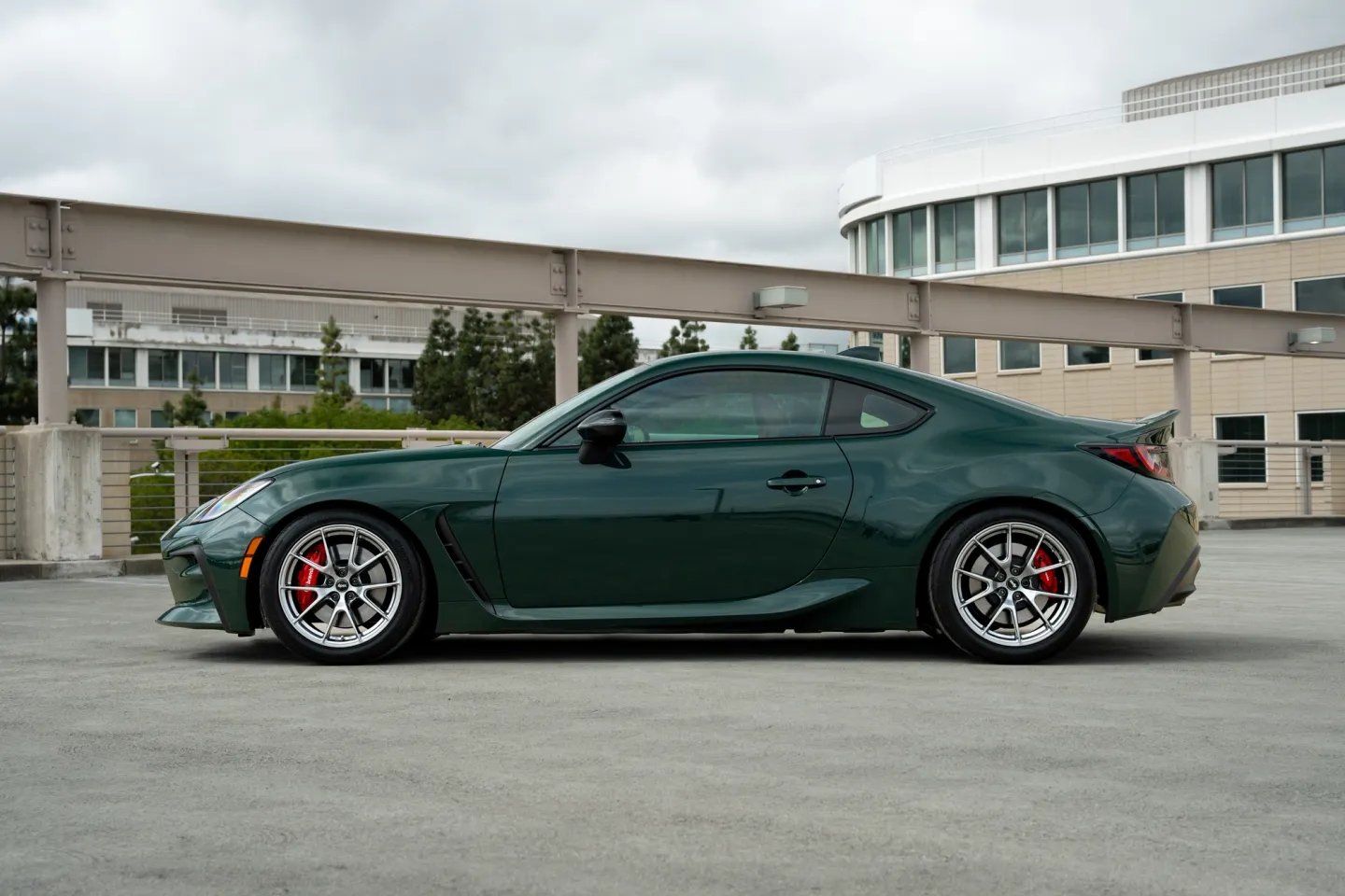 Toyota GR86 with 17" VS-5 Wheels in Hyper Black