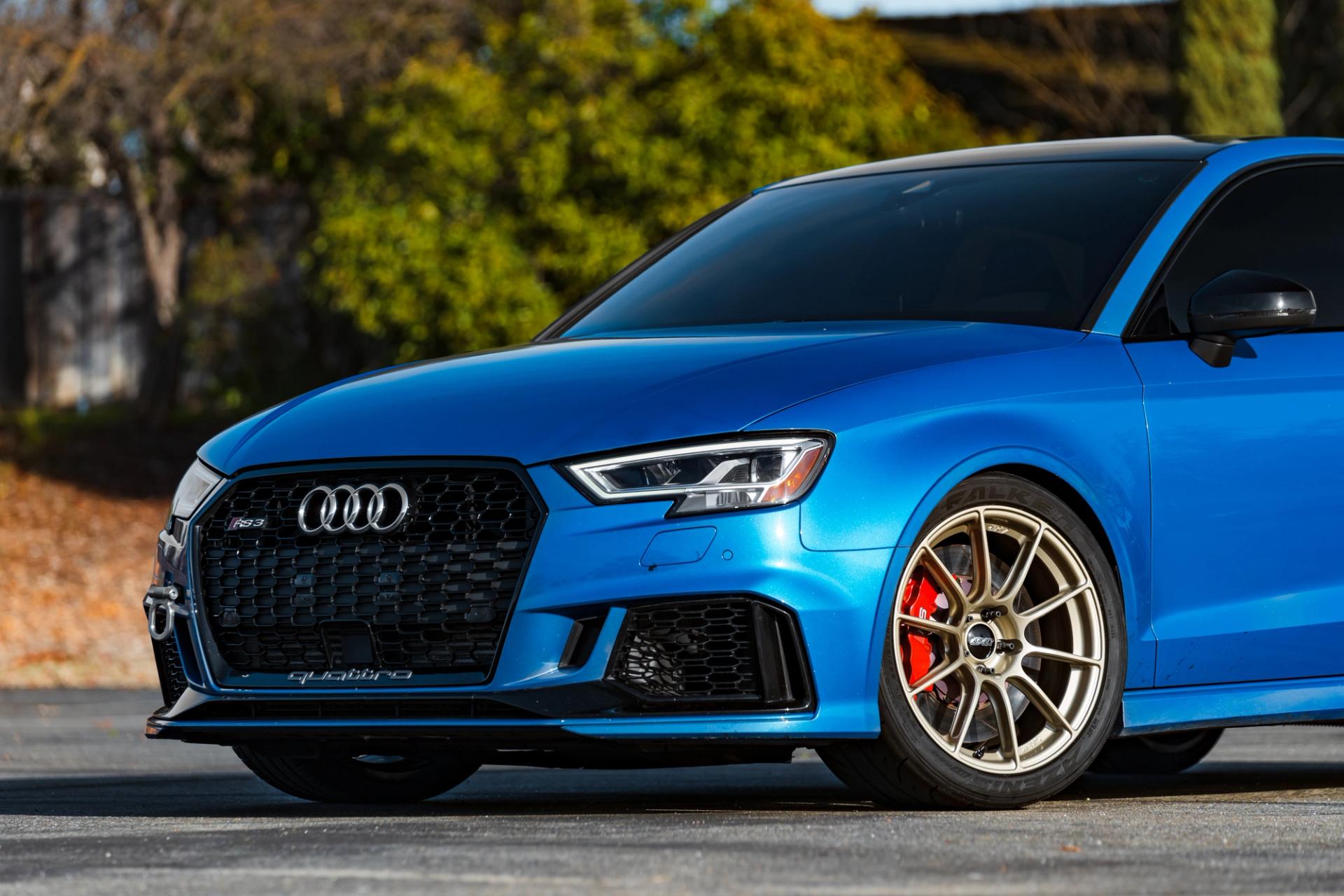 Audi 8V RS 3 with 18" SM-10RS in Motorsport Gold on Audi 8V - Apex Album