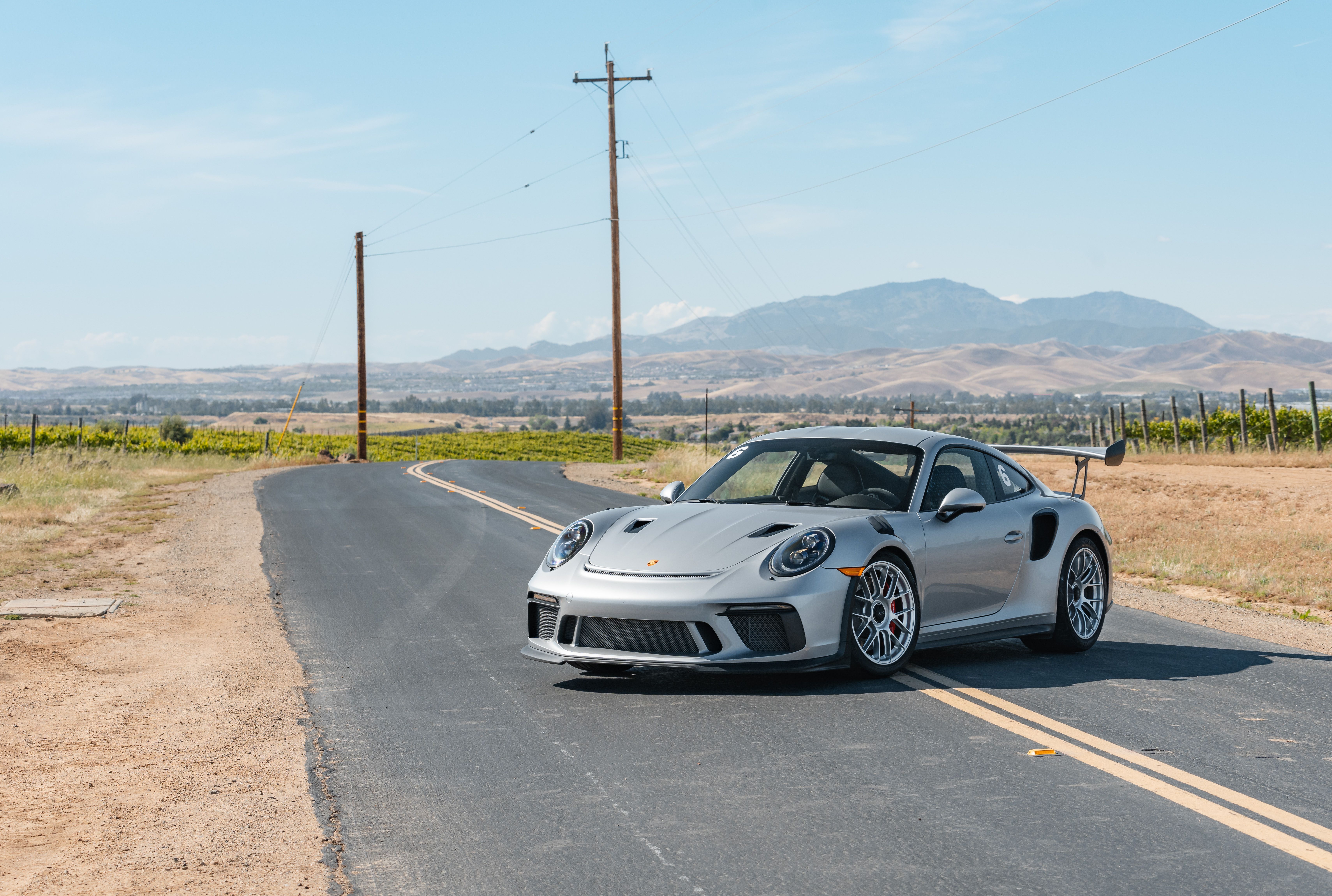 Porsche 911 991.2 GT3 RS with 19" EC-7RS in Race Silver on Porsche 991 GT2RS & GT3RS - Apex Album