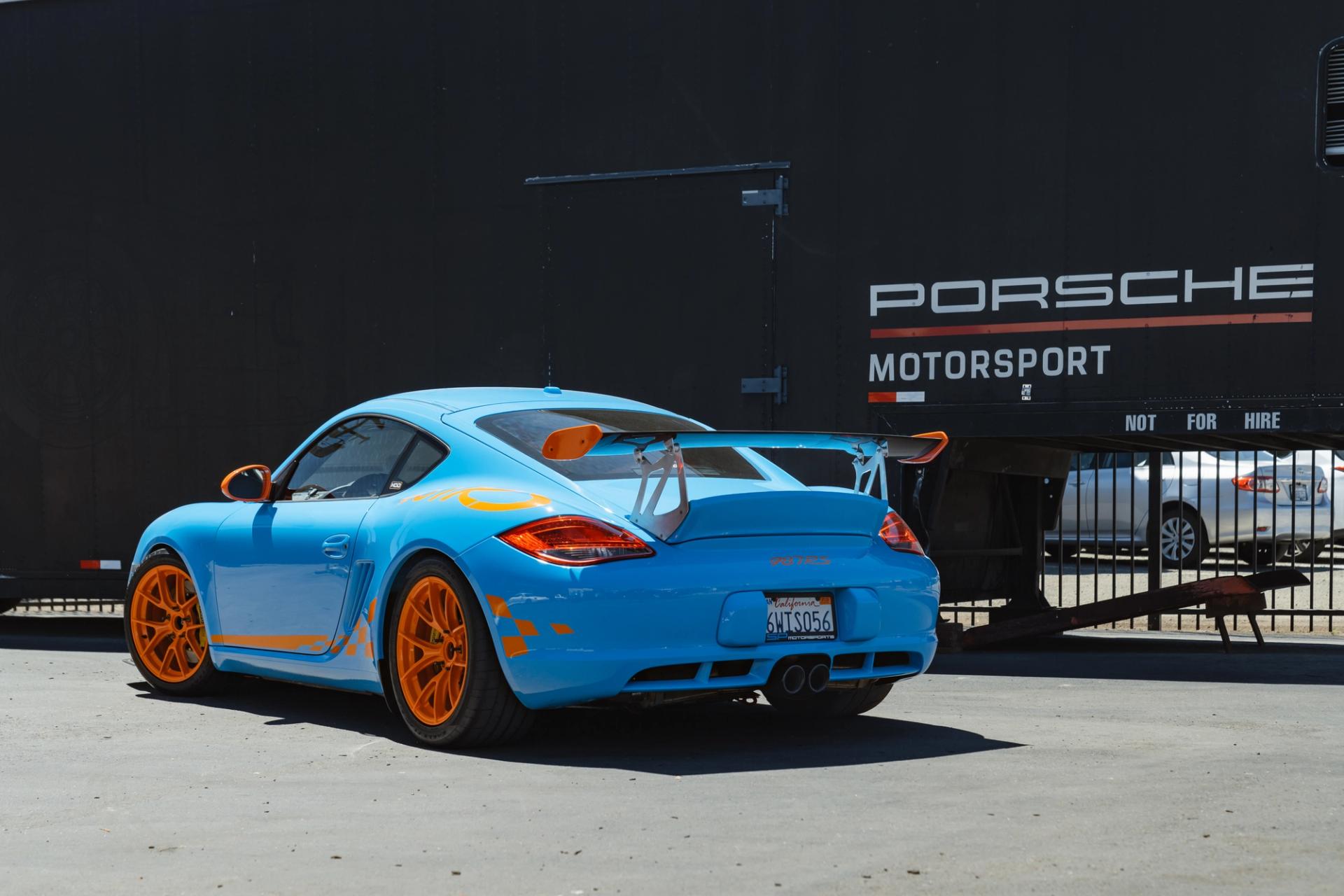 Porsche 987 Cayman S with 18" VS-5RS Wheels in Custom Finish