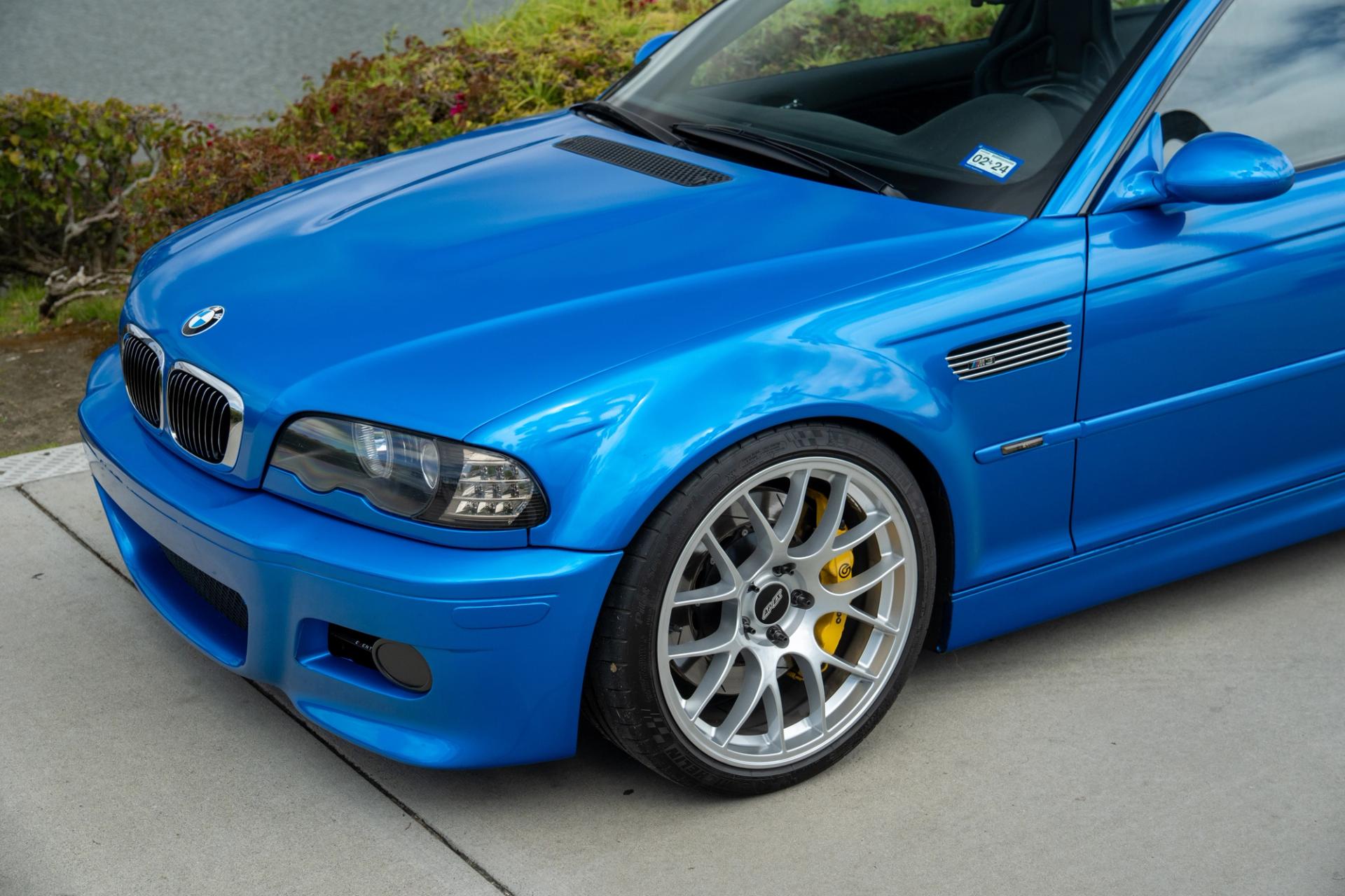 BMW E46 M3 with 19" EC-7 Wheels in Race Silver