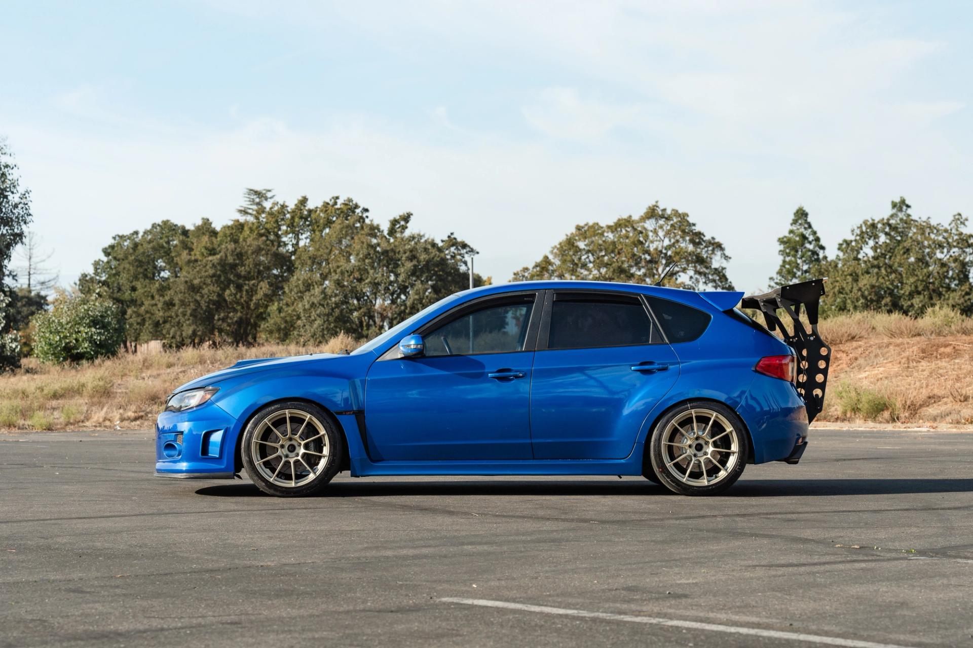 Subaru GR WRX STI with 18" SM-10RS Wheels in Motorsport Gold
