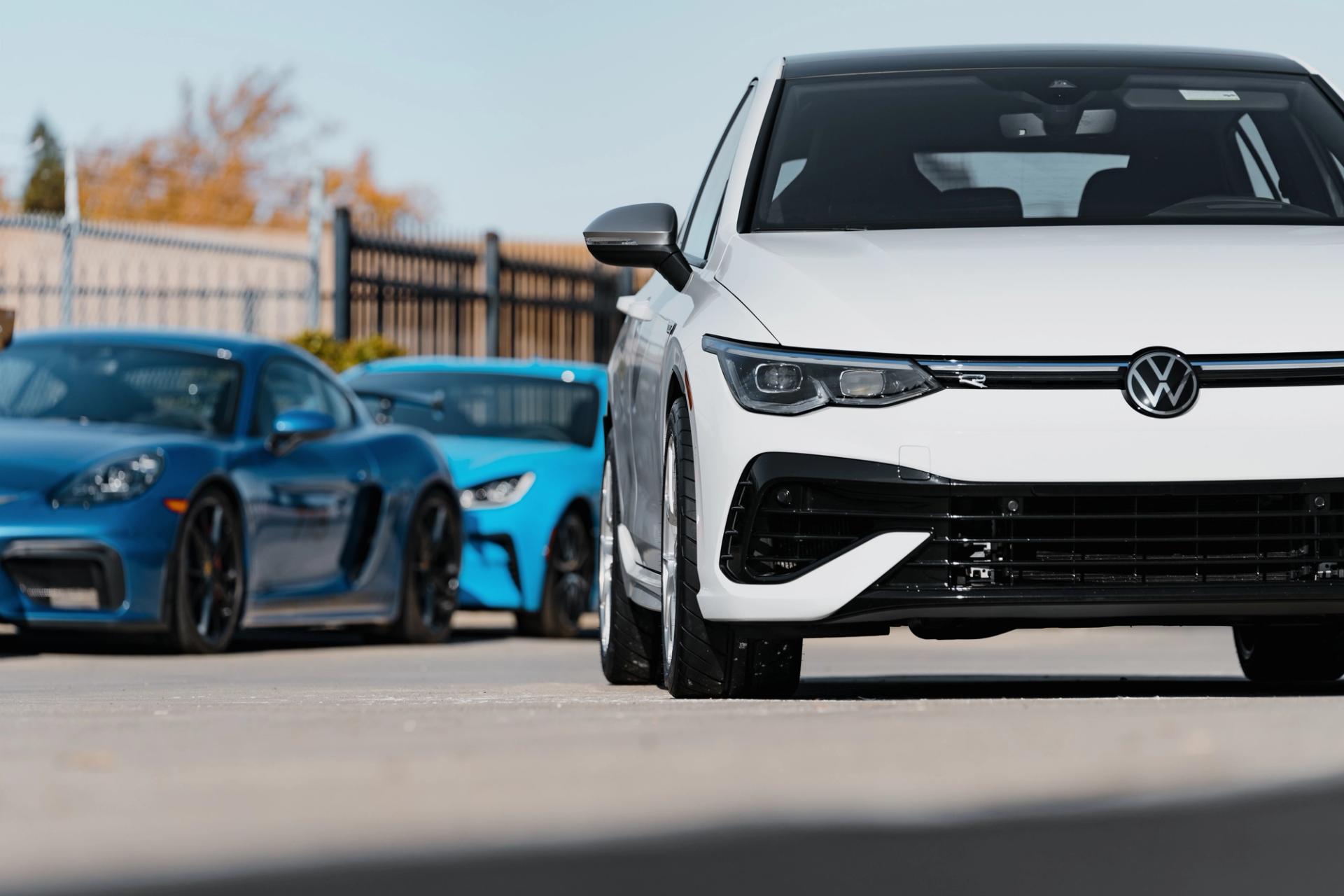 VW MK8 Golf R with 17" VS-5RS in Brushed Clear on VW MK8 - Apex Album