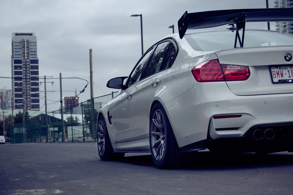 Alpine White BMW F80 M3 With SM-10 Wheels