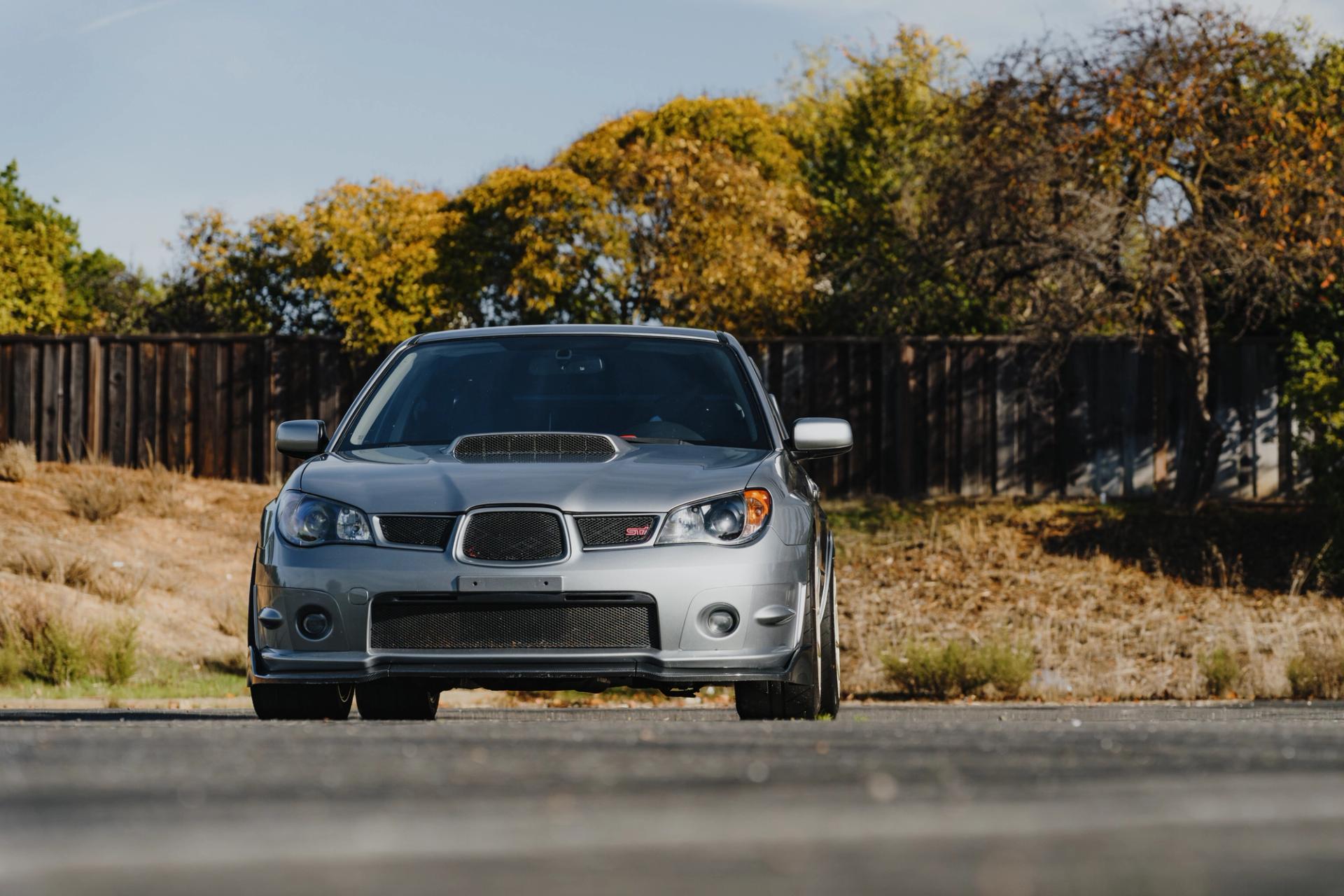 Subaru GD WRX STI with 18" SM-10RS Wheels in Motorsport Gold