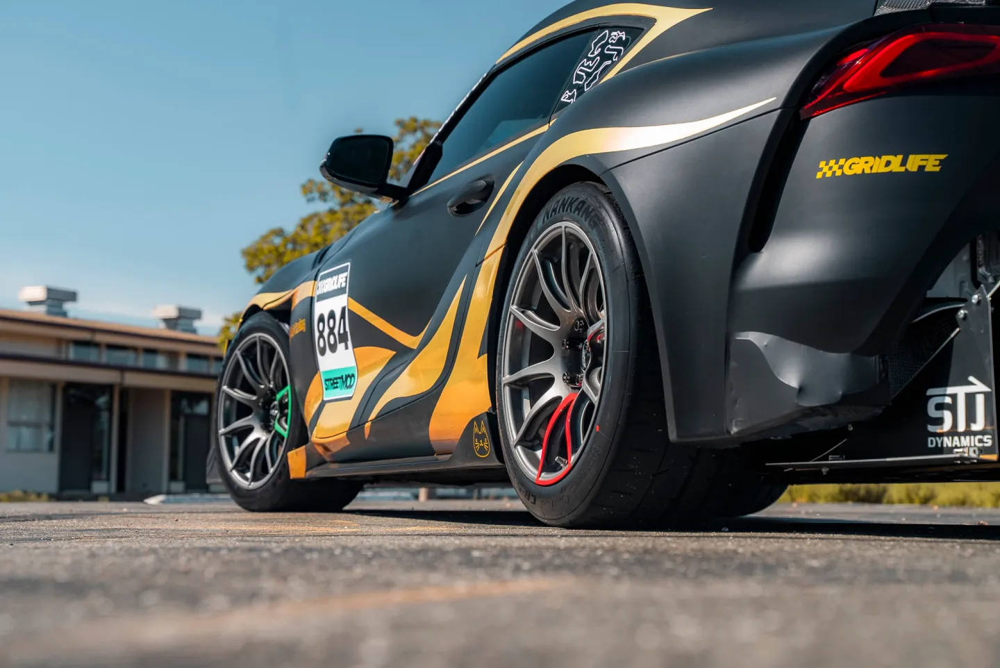 Toyota GR Supra with 18" SM-10 Wheels in Anthracite