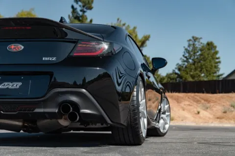 Subaru ZD8 / Gen 2 BRZ with 18" VS-5RS Wheels in Brushed Clear