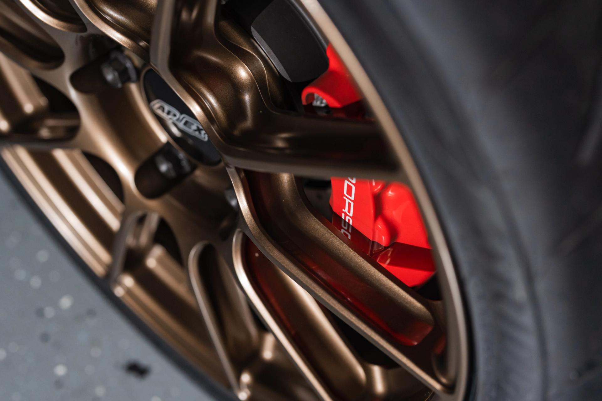 Porsche 718 Boxster GTS 4.0L with 19" SM-10RS Wheels in Satin Bronze