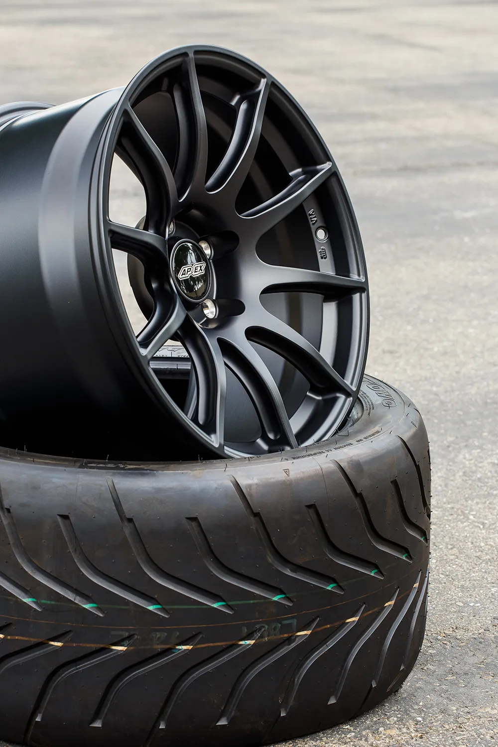 New Apex Wheels in Satin Black