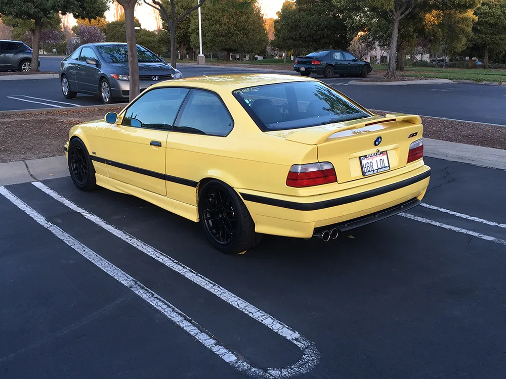 Noah’s E36 M3 Coupe With APEX ARC-8 Wheels