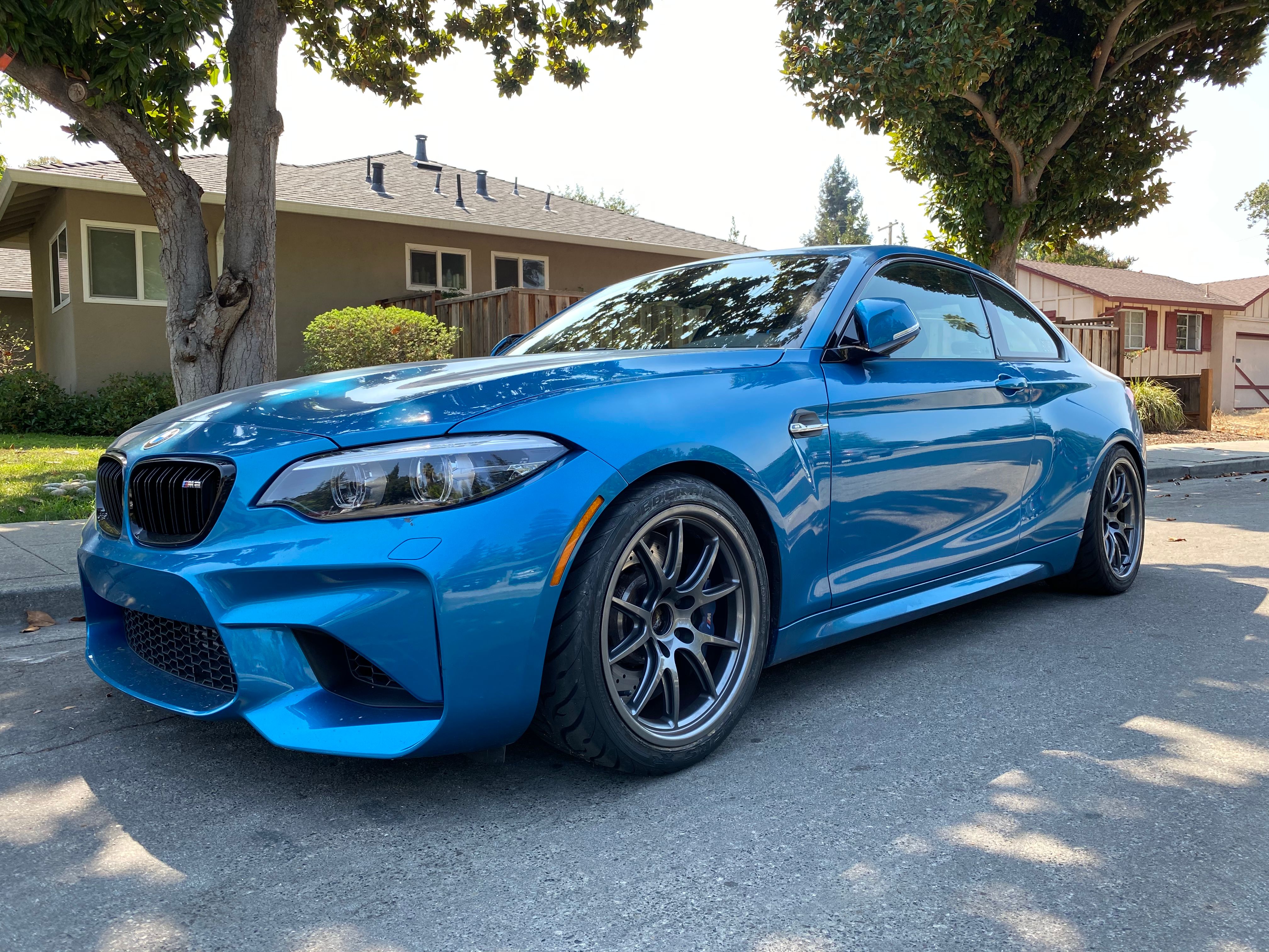 BMW F87 M2 with 18" FL-5 in Anthracite on BMW F87 - Apex Album