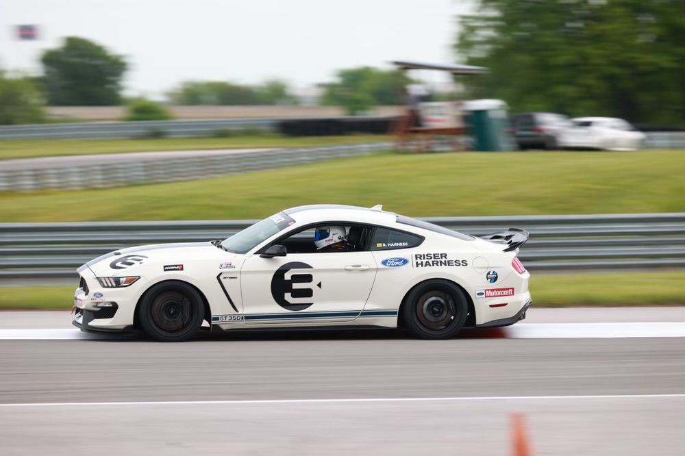 Ford S550 Mustang GT350 with 19" SM-10 in Satin Black on Ford S550 ...