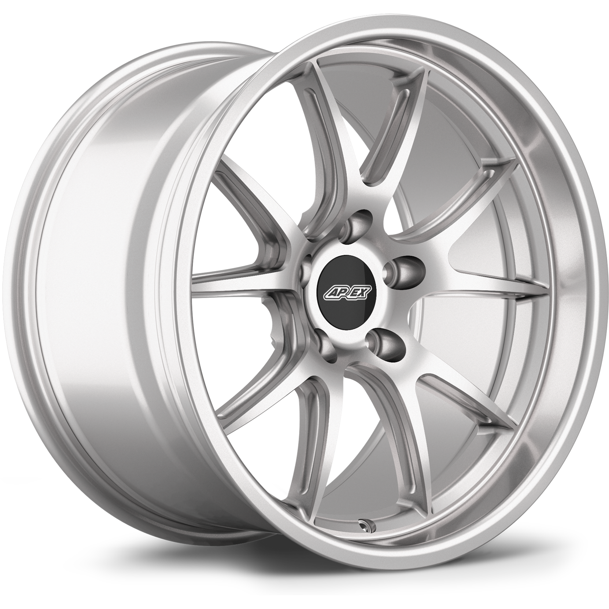 BMW E90 Sedan M3 with 18" FL-5 in Race Silver on BMW E90 E92 E93 - Apex ...