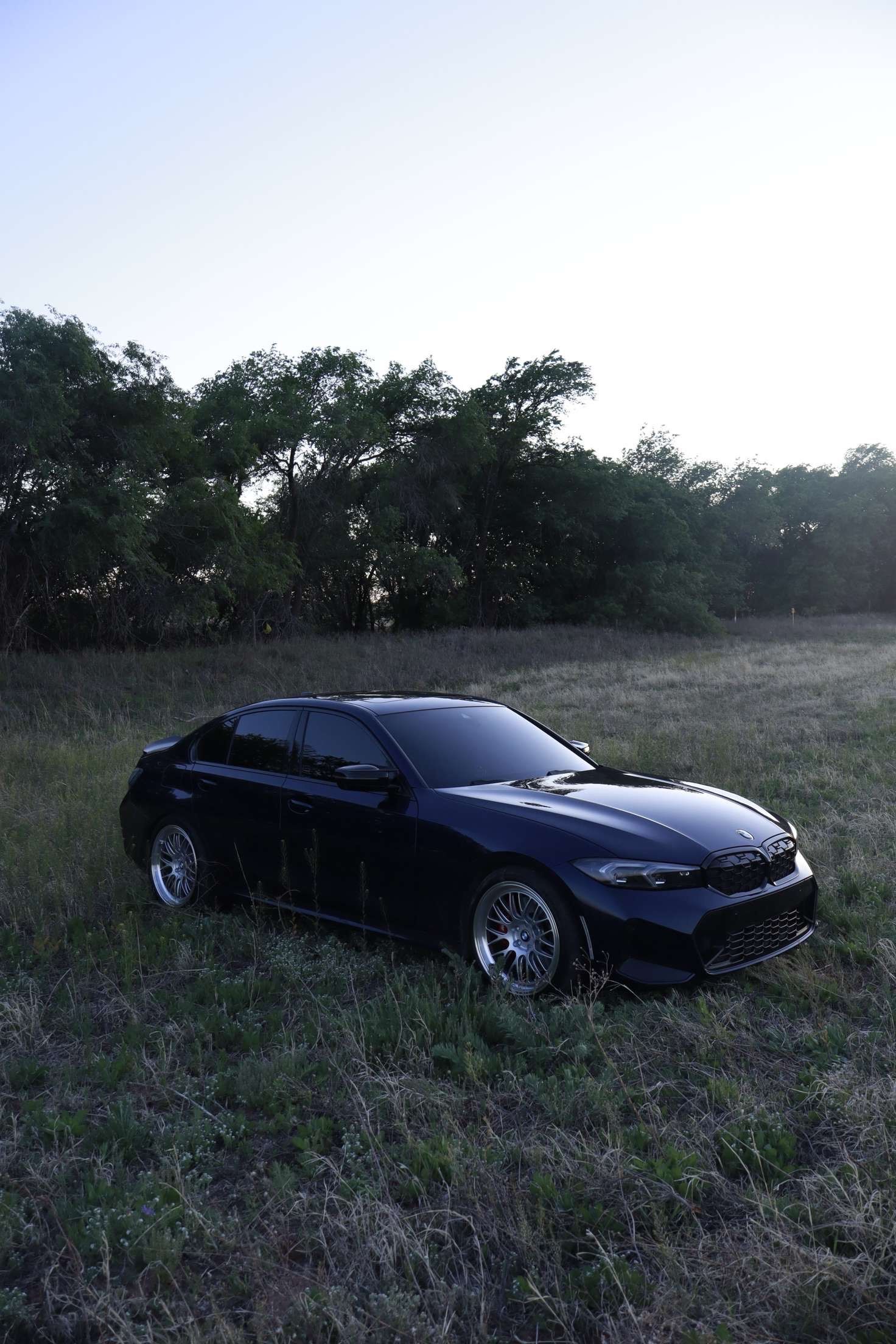 BMW G20 Sedan 3 Series with 19" ML-10RT Wheels in Machined Lip Race Silver