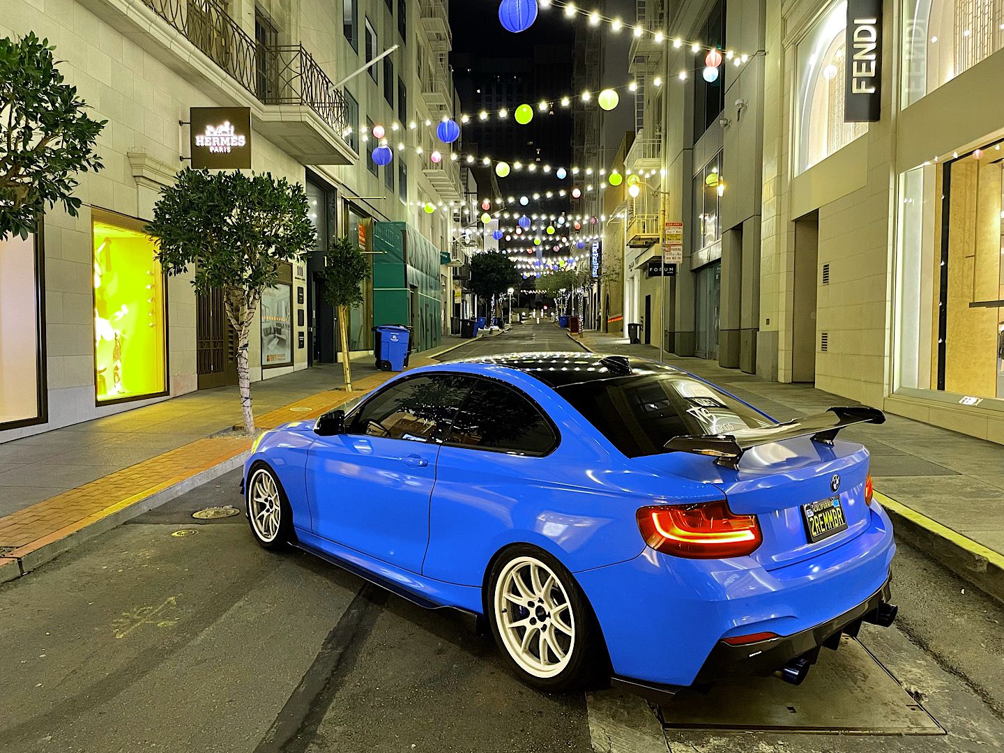 BMW F22 Coupe 2 Series with 18" FL-5 in Custom Finish on BMW F22 F23 ...