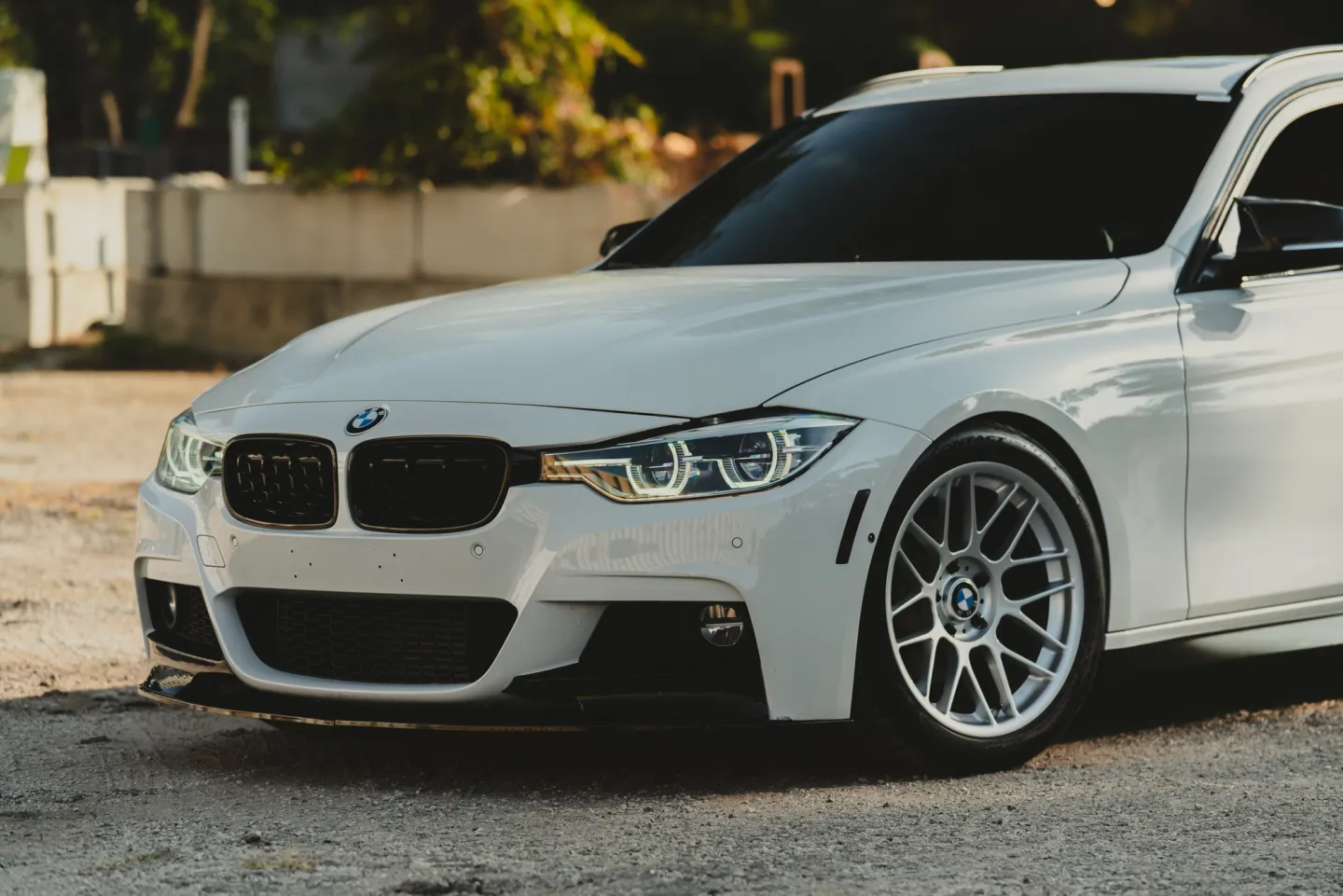 BMW F31 Wagon 3 Series with 18" ARC-8 Wheels in Race Silver